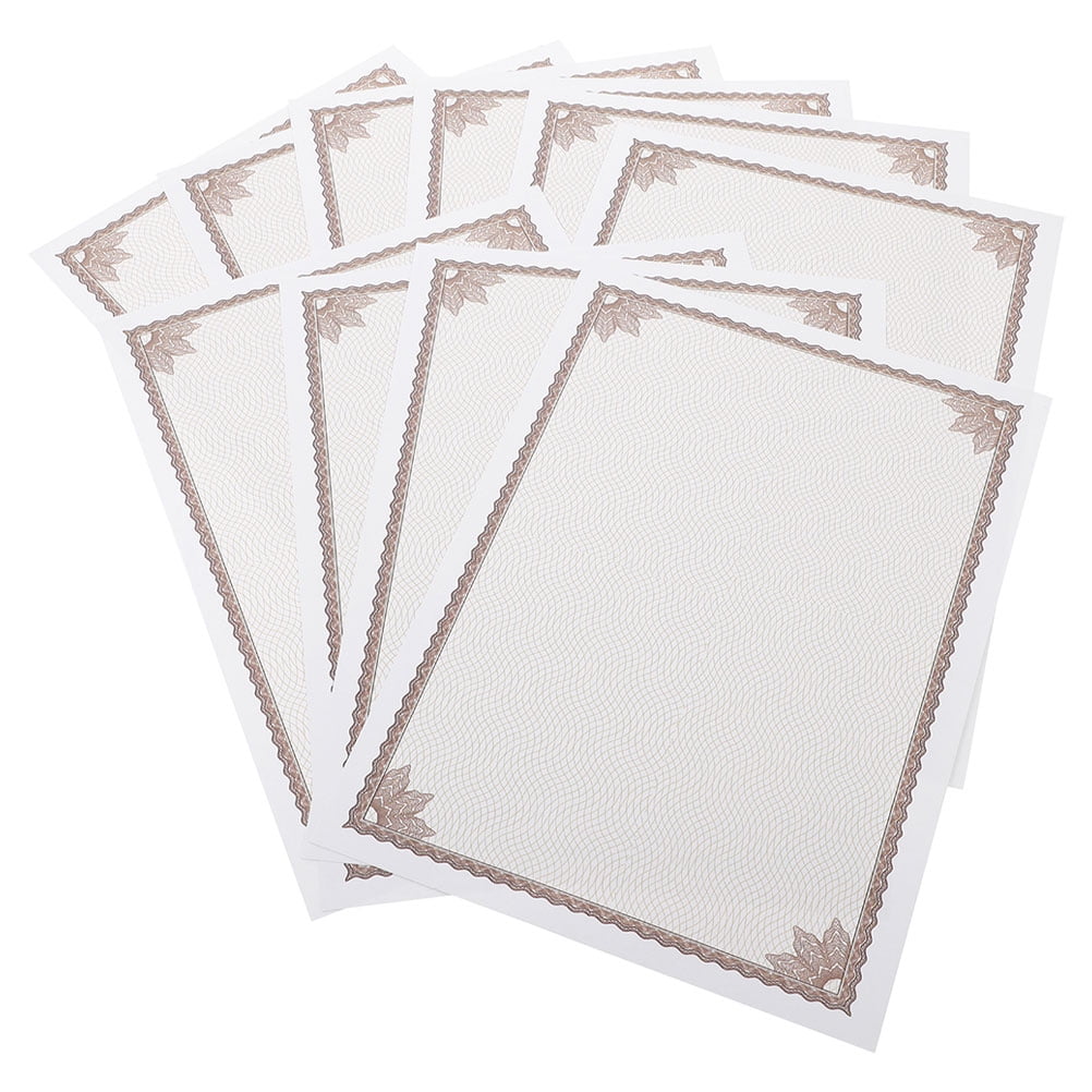 FRCOLOR 15 Sheets Printable Certificate Paper A4 Diplomas Paper Awards ...