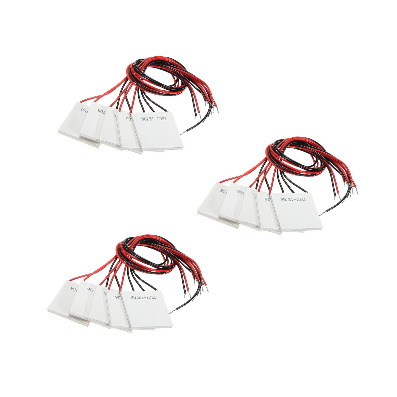 FRCOLOR 15 pcs TEC1-12706 TEC 40mm x 40mm x 3.6 mm 12V 6A ...