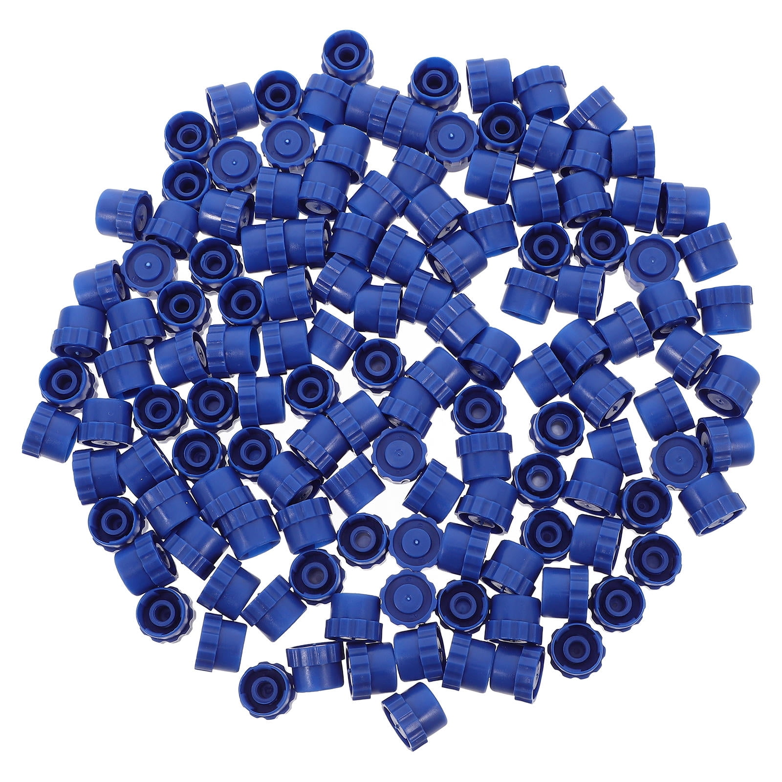 FRCOLOR 150 Pcs Syringe Tip Caps Fountain Pen Ink Squeeze Bottle Blue ...