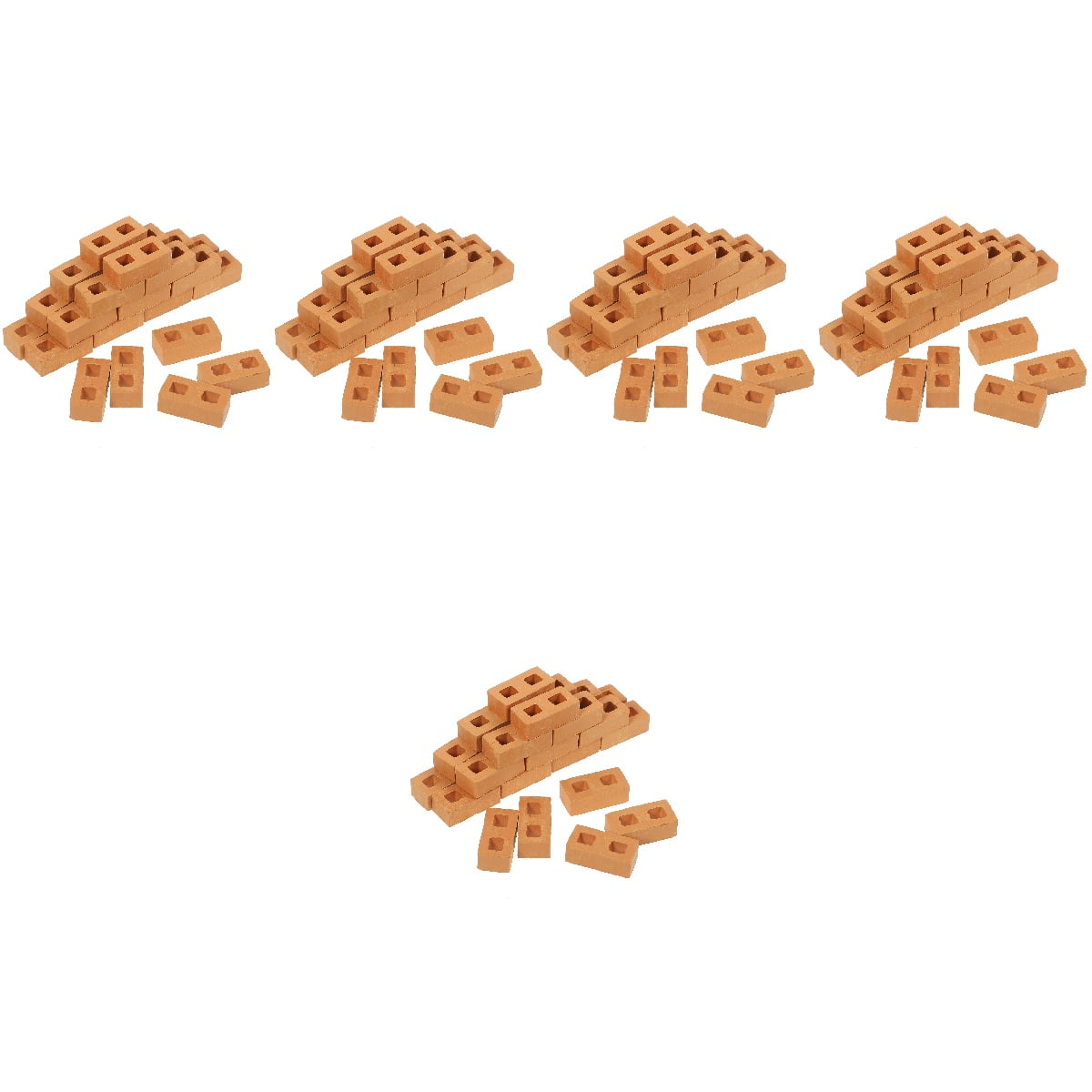 FRCOLOR 150 pcs DIY Miniature Brick Models Simulation Brick Models ...