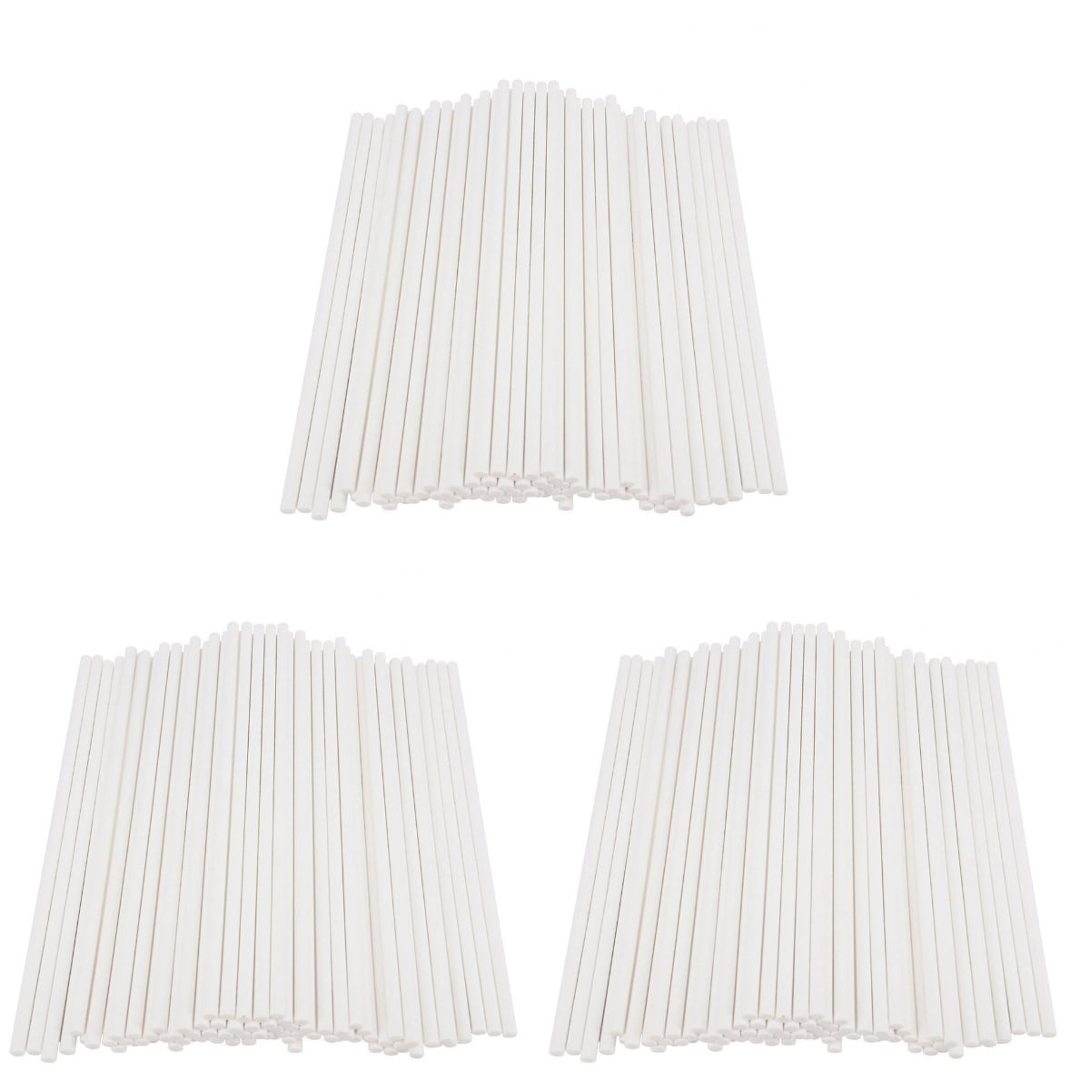 FRCOLOR 150 pcs Paper Lollipop Sticks Cake Sticks for Birthday Party ...