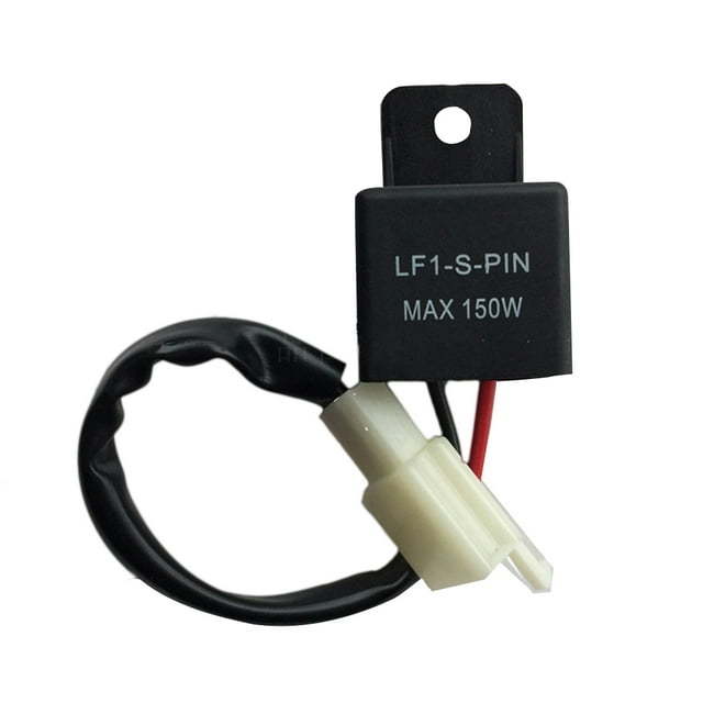 FRCOLOR 150W 12VDC Motorcycles Waterproof Turn Light LED Lamp Flasher ...