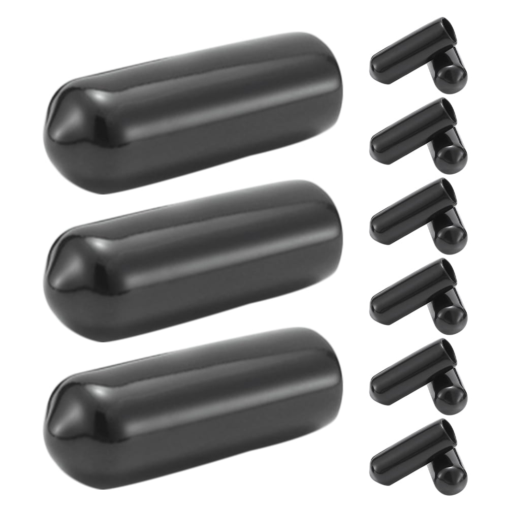 FRCOLOR 15pcs Tent Stakes Cap Tent Pole Tips Trekking Pole Tips ...