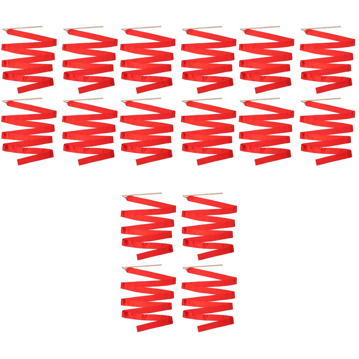 FRCOLOR 16 Pcs Gymnastics Ribbon Ribbon Wand Streamers Dancing ...