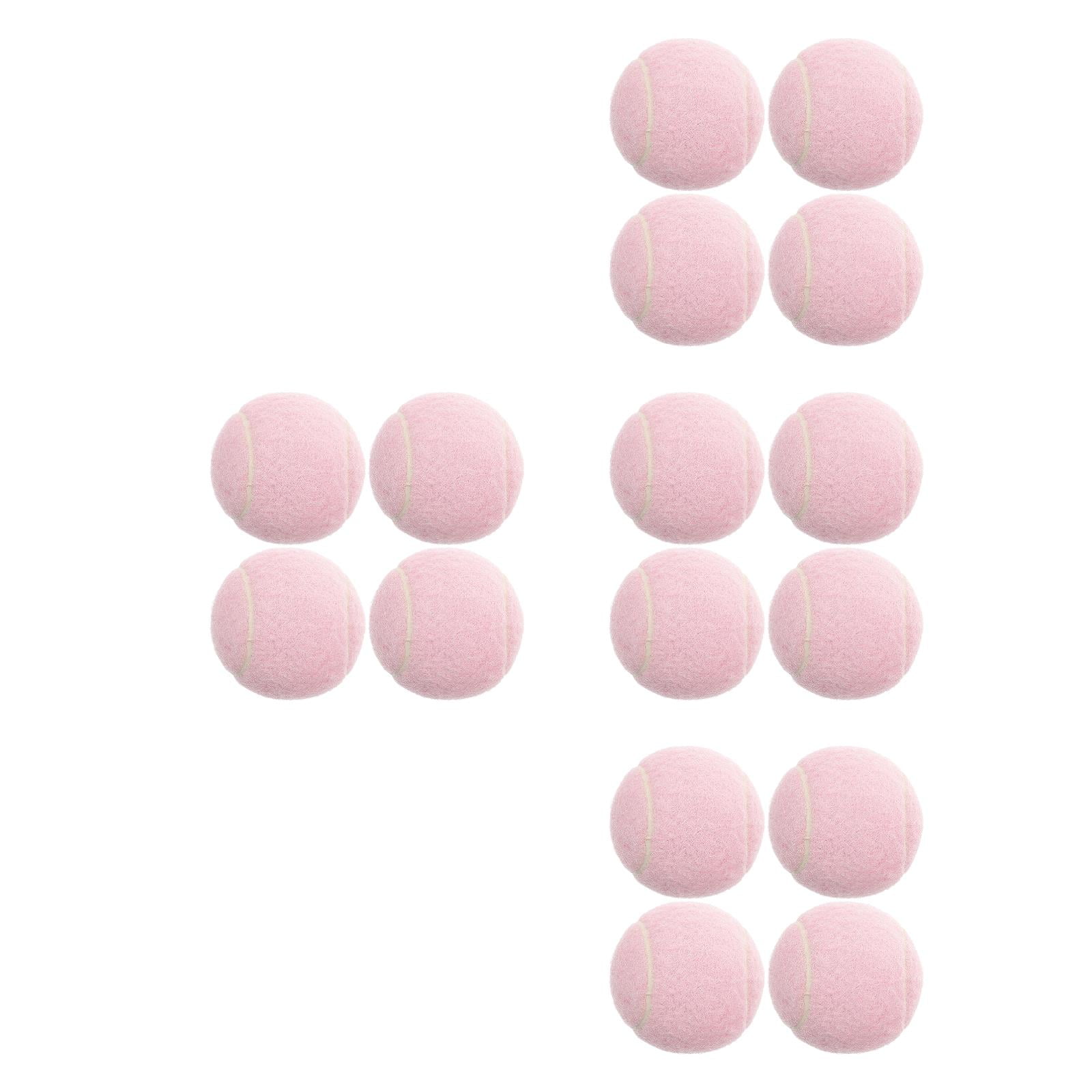 FRCOLOR 16 Pcs Rubber Tennis Ball Tennis Ball Practicing Tennis Ball ...
