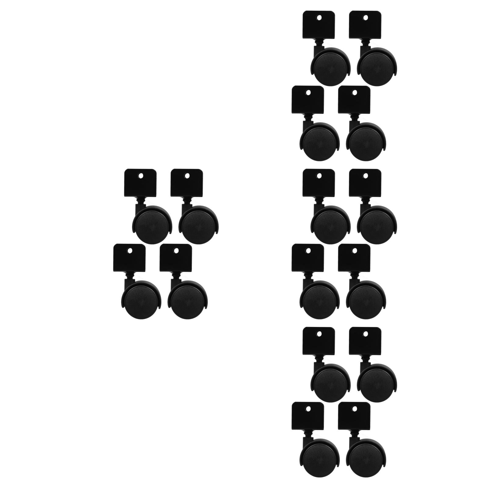 FRCOLOR 16 pcs Caster Wheel U Bracket Casters Crib Caster Wheels ...