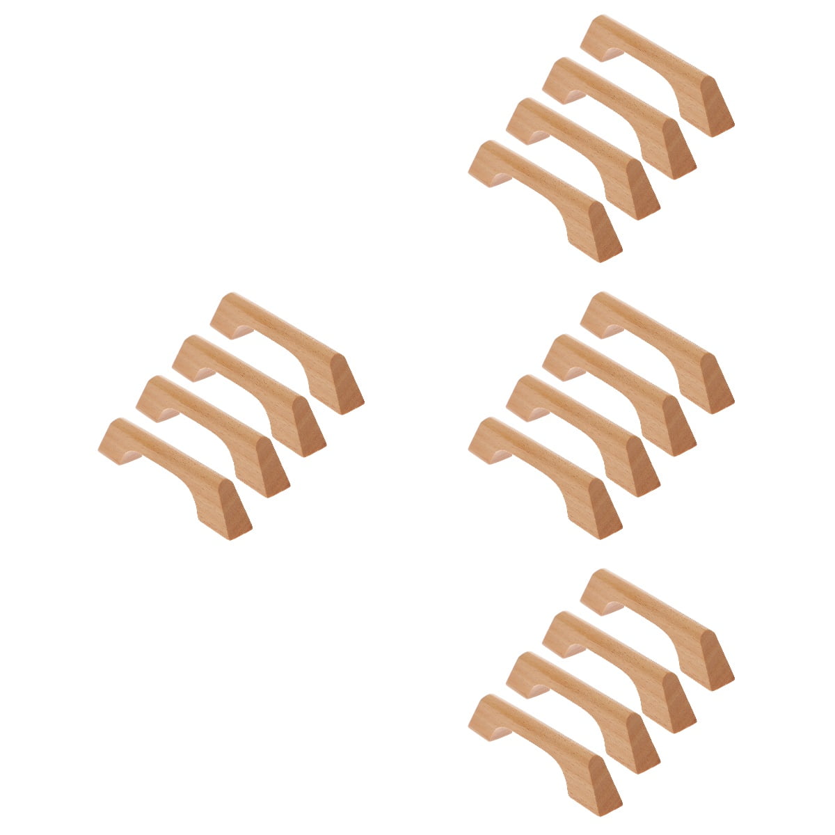 FRCOLOR 16 pcs Decorative Furniture Pulls Wooden Handles Decoration ...