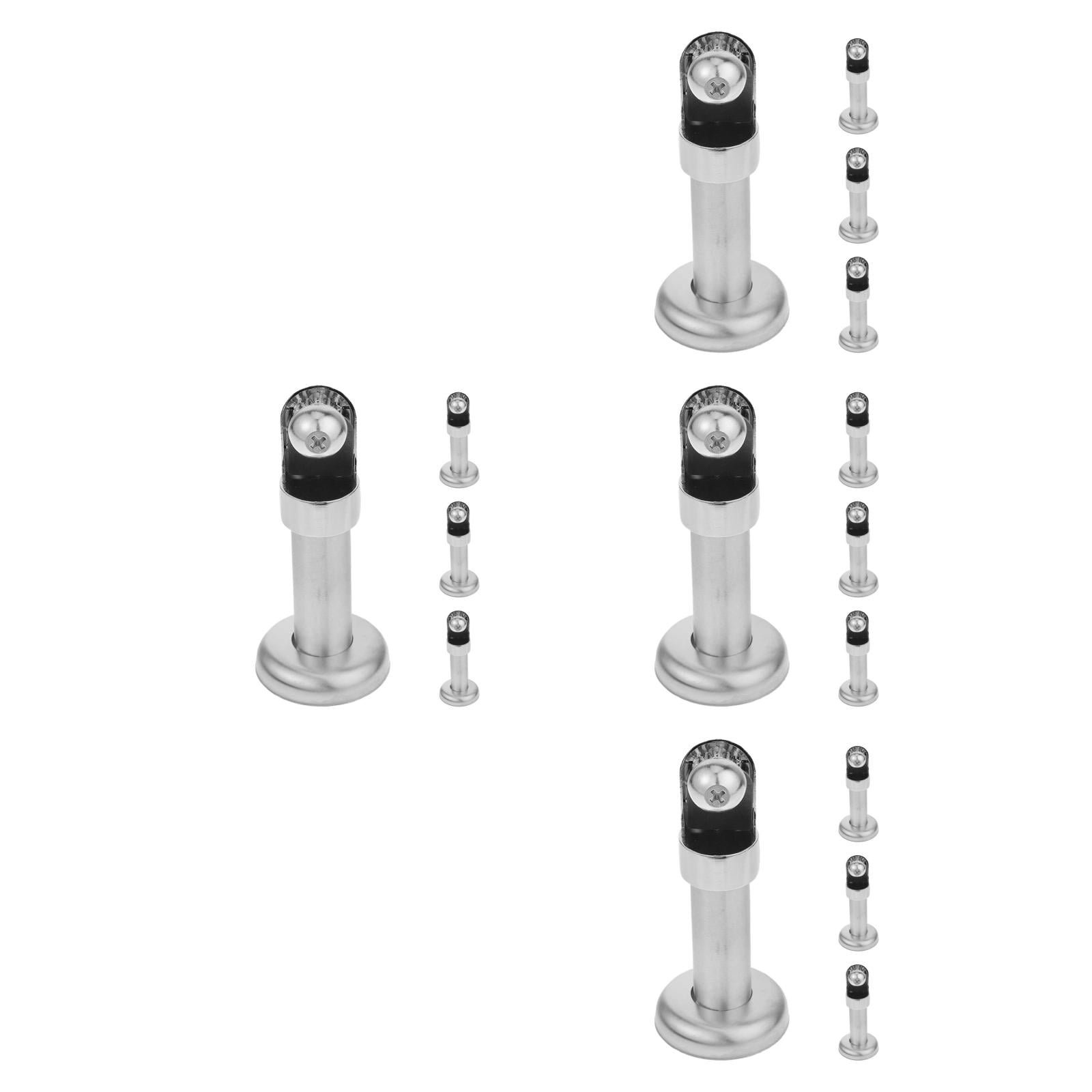 FRCOLOR 16 pcs Toilet Partition Support Foot Stainless Steel Cubicle ...