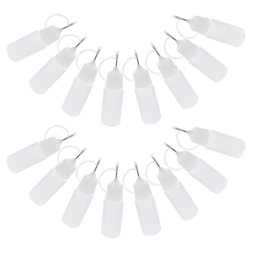 KAKOWELY Needle Oiler Bottles Squeeze Bottles 16Pcs - Walmart.com