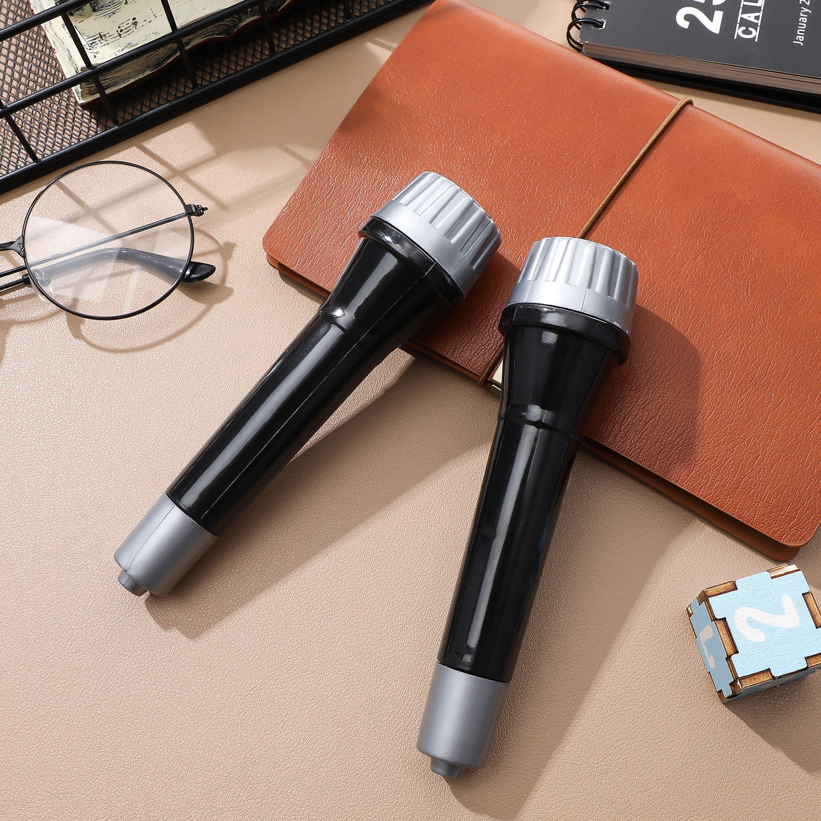 FRCOLOR 16pcs Fake Microphones Toy Microphone Pretend Play Microphones ...