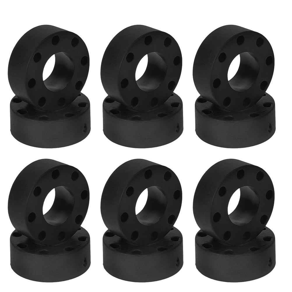 FRCOLOR 16pcs Black Rubber Bumpers for Table Football Use Easy ...
