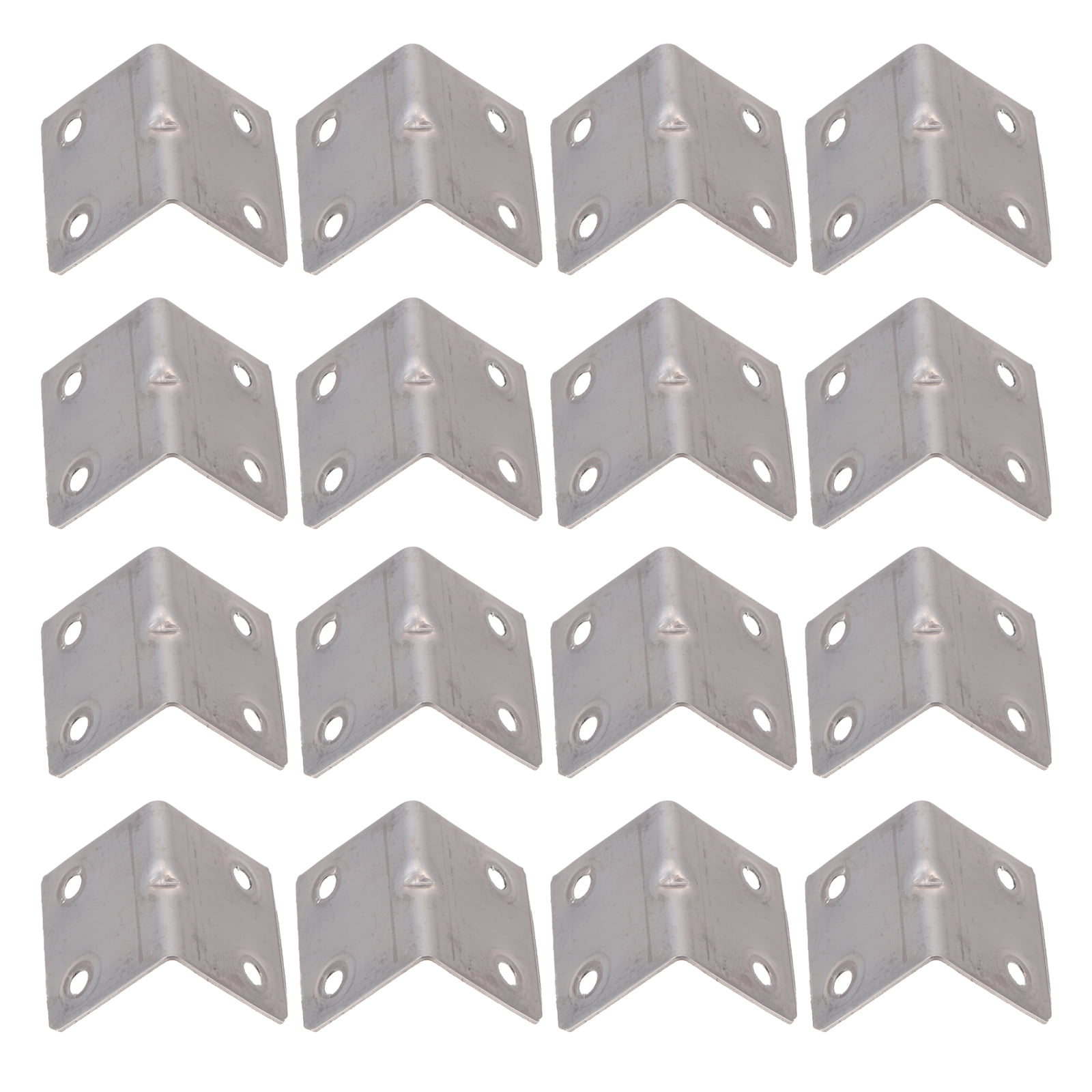FRCOLOR 16pcs Stainless Steel Corner Brace Heavy Duty Angle Bracket 90 ...