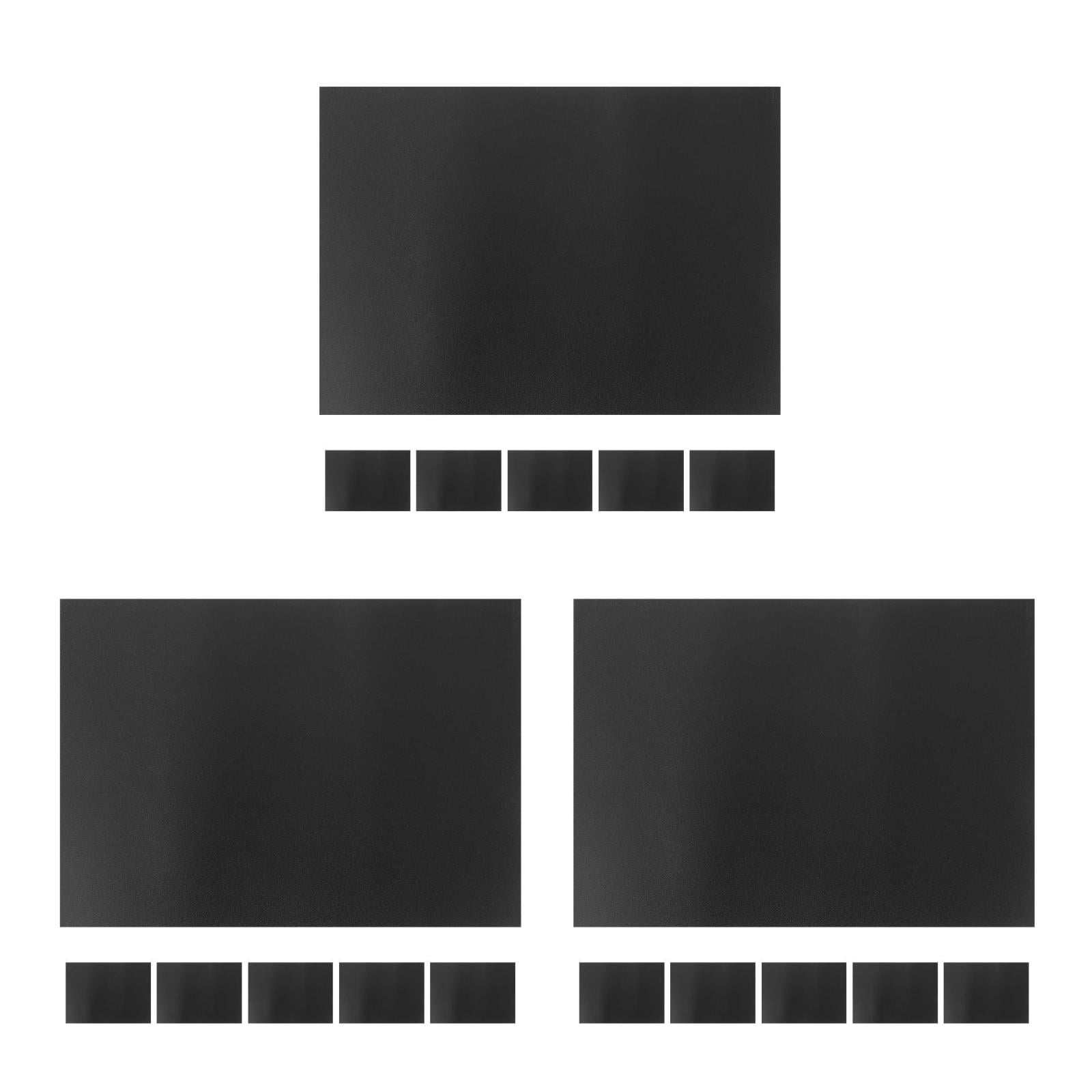 FRCOLOR 18 pcs Magnetic Dry Erase Chalkboard Sheet for Fridge Reusable ...