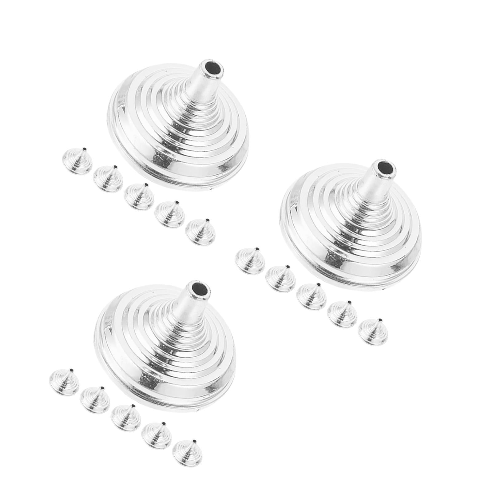 FRCOLOR 18 pcs Plastic Mini Flagpole Base Tabletop Small Flag Holder ...