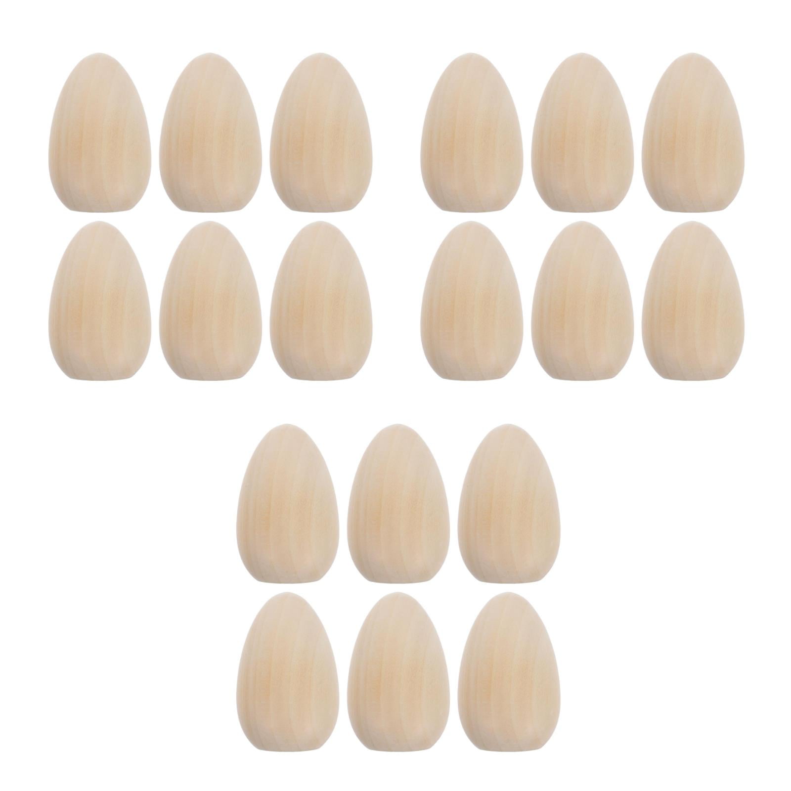 WASHWEPE Wooden Easter Ornaments to Paint for Easter Party and Craft ...