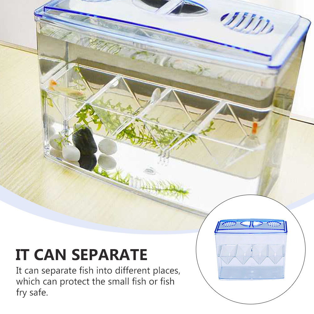 FRCOLOR 1PC Small Fish Hatching Isolation Box Freestanding Self ...