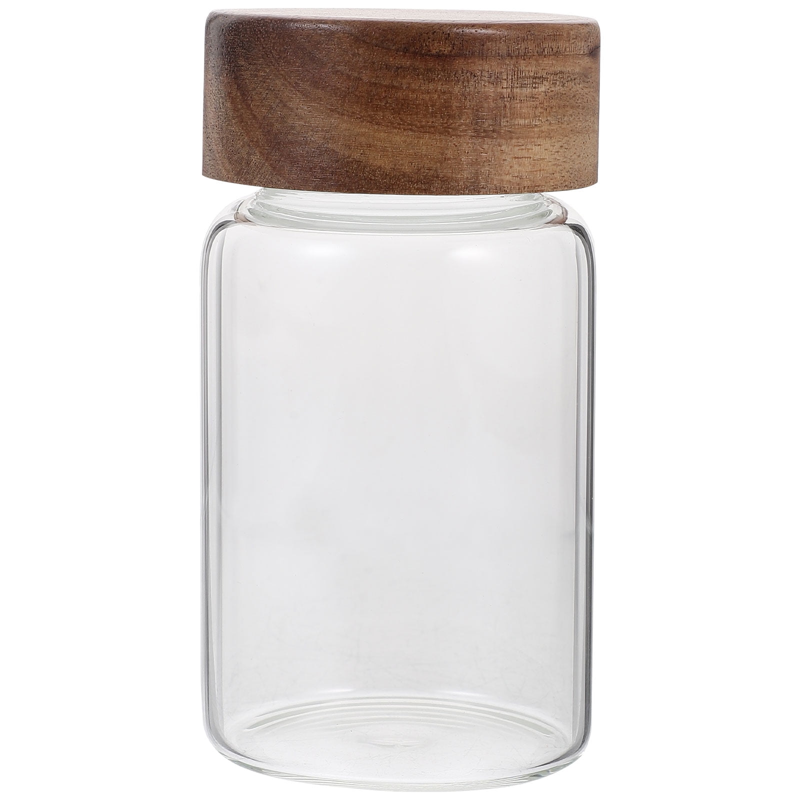 TAILTOSS Glass Canister With Lid Storage Jar Multi 1Set 10X6Cm ...