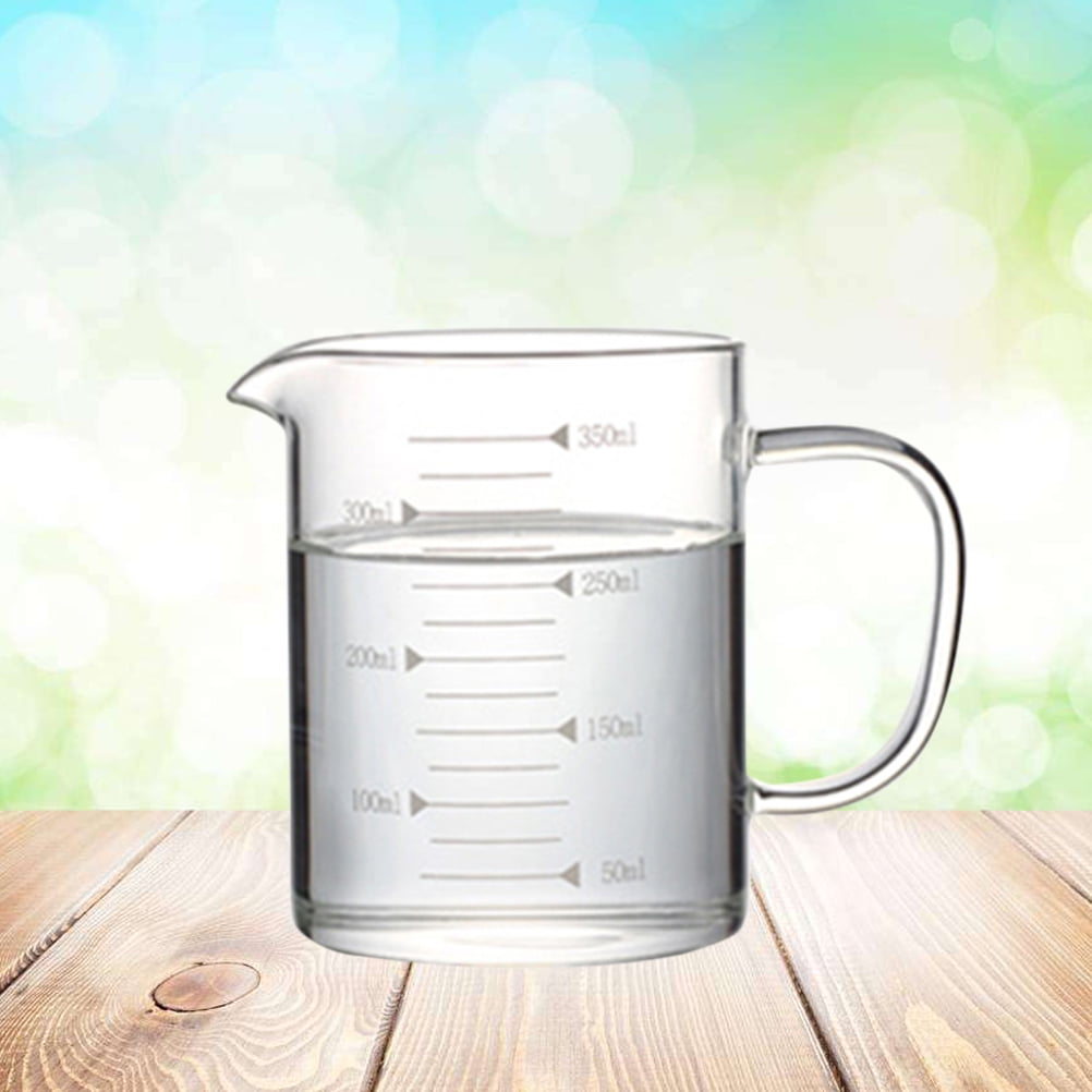 PAMINGONO Measuring Glass Cup with Measurements for Drinking 1Set 7.8x7 ...