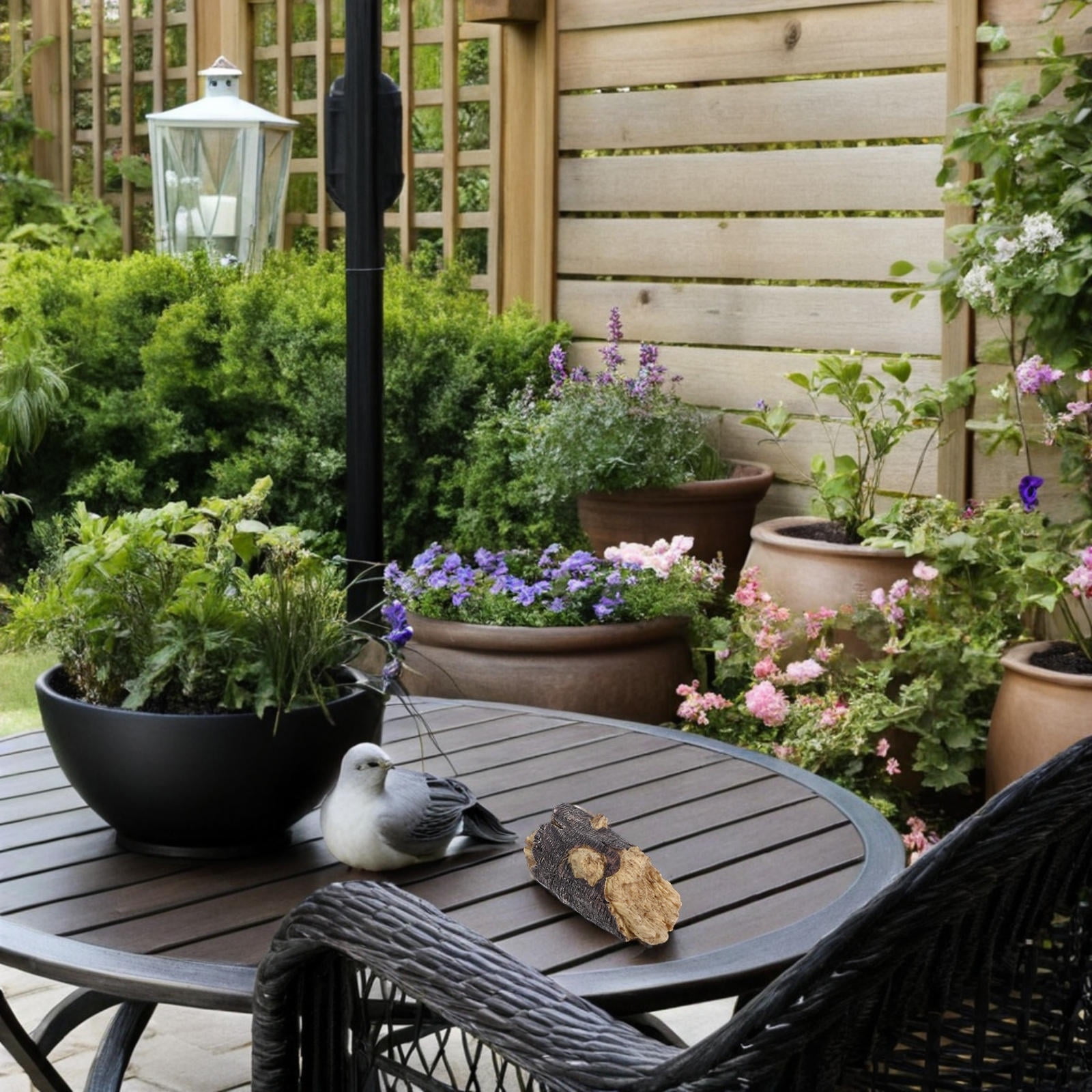 FRCOLOR 1Pack Resin Branch Key Hider for Outdoor Garden Yard Homeowners ...