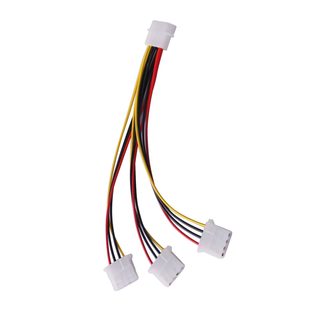 FRCOLOR 1Pc CPU 4 PIN Fan Extention Cables Adapter Cable Computer Case ...