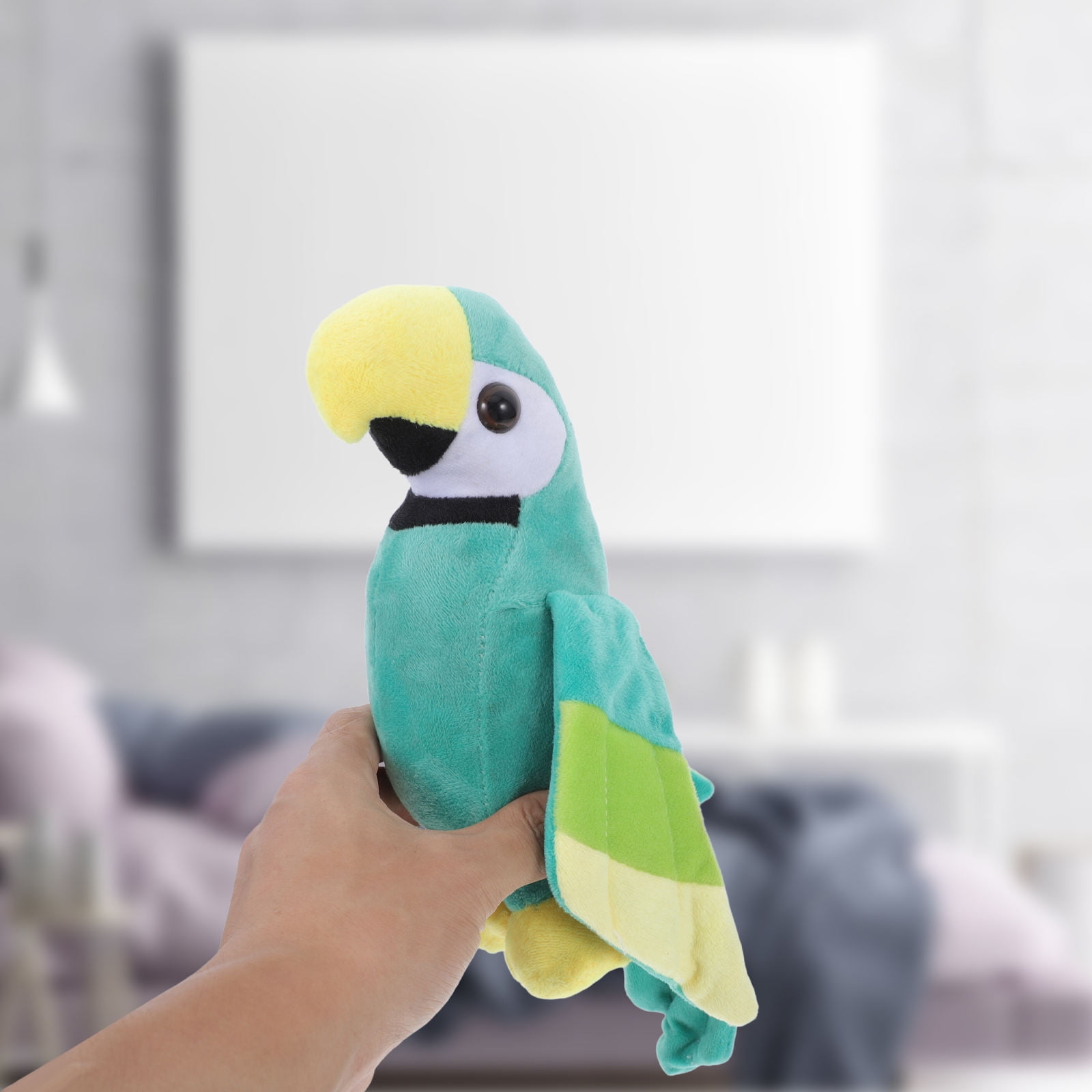 FRCOLOR 1Pcs Bird Stuffed Animal Parrot Plush Parrot Shape For Kids New ...