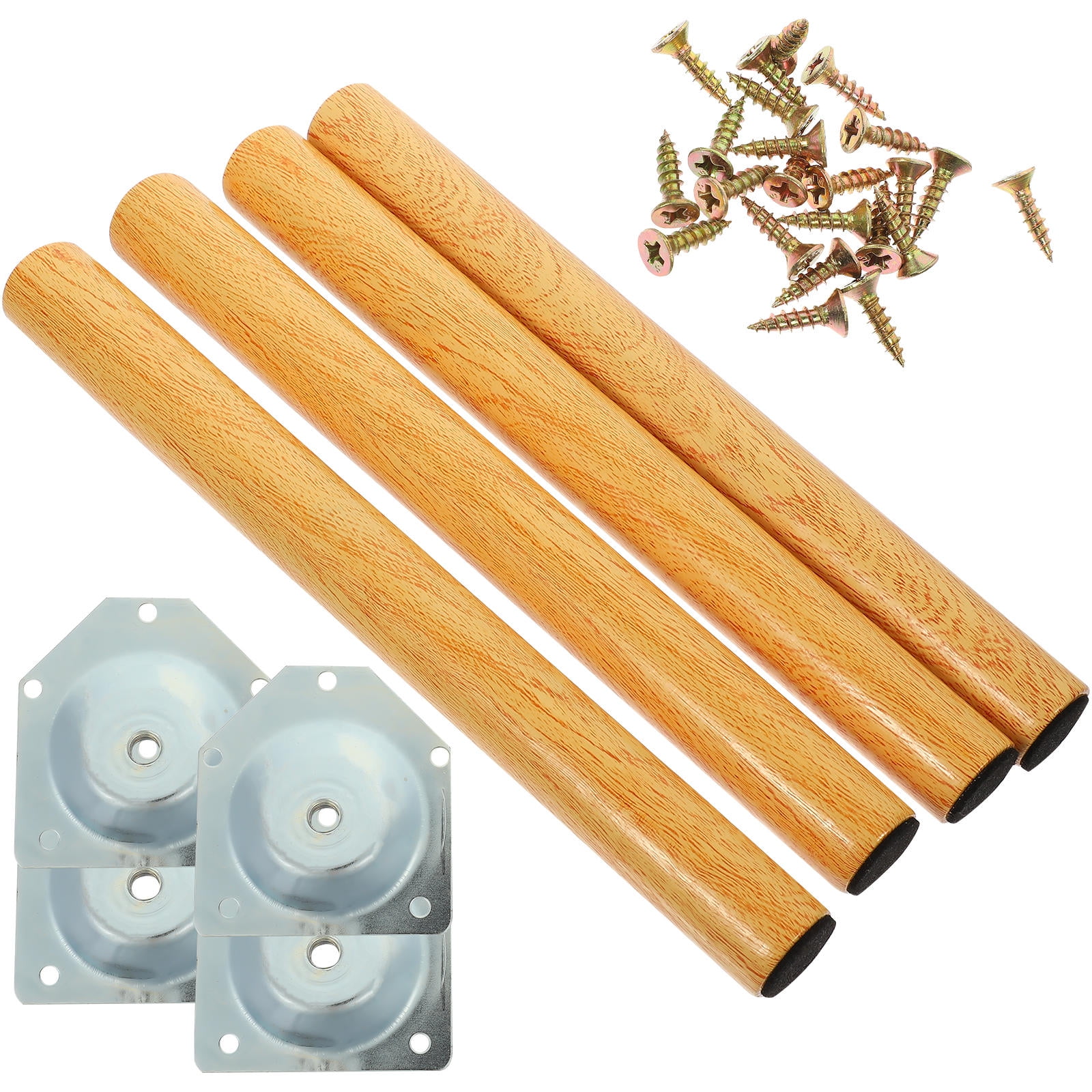 FRCOLOR 1Set Furniture Leg Wood Furniture Feet Table Leg Extender ...