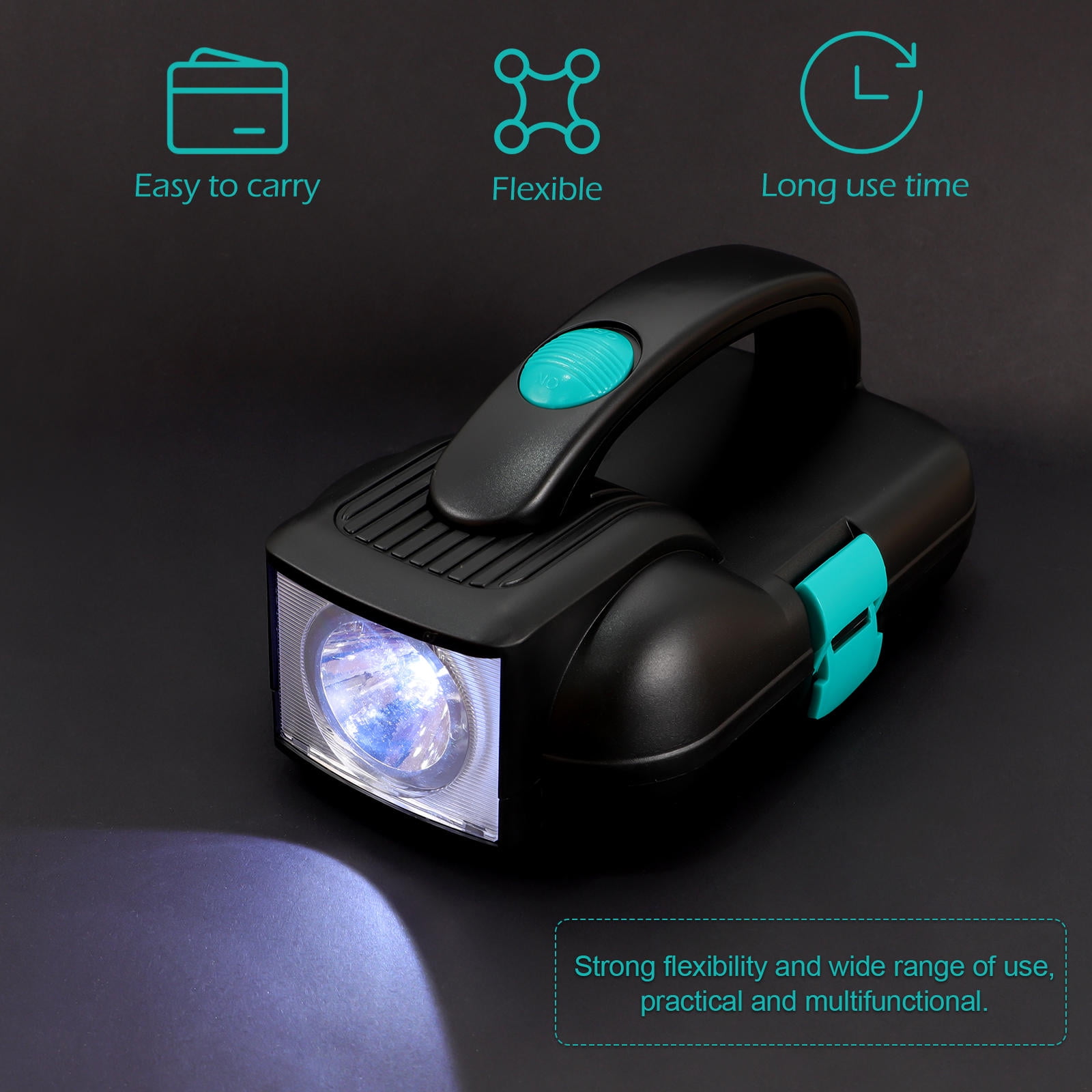 FRCOLOR 1Set Outdoor Working Flashlight Waterproof Professional ...