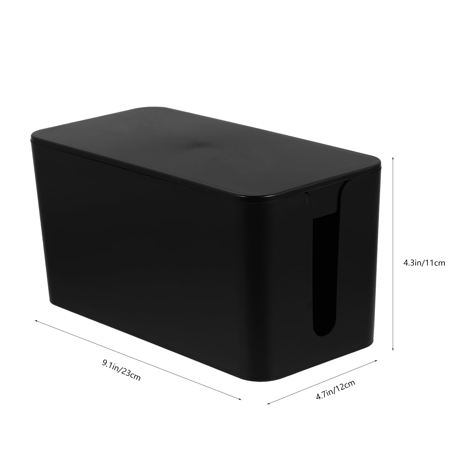 FRCOLOR 1pc Plastic Cable Management Box Home Office Socket Cord ...