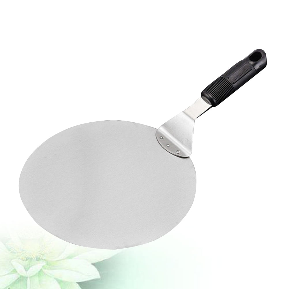 FRCOLOR 1pc Stainless Steel Round Shape Design Baking Tool Pizza Shovel ...