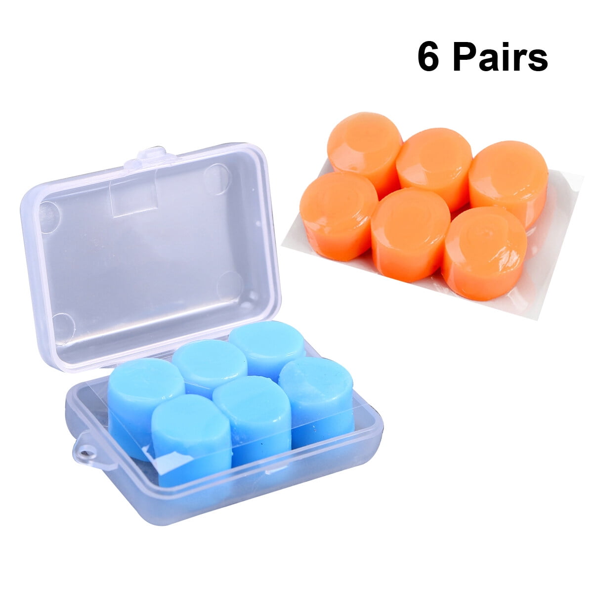 FRCOLOR 2 Box/6 Underwater Earplug Swimming Waterproof Sensory Plugs ...