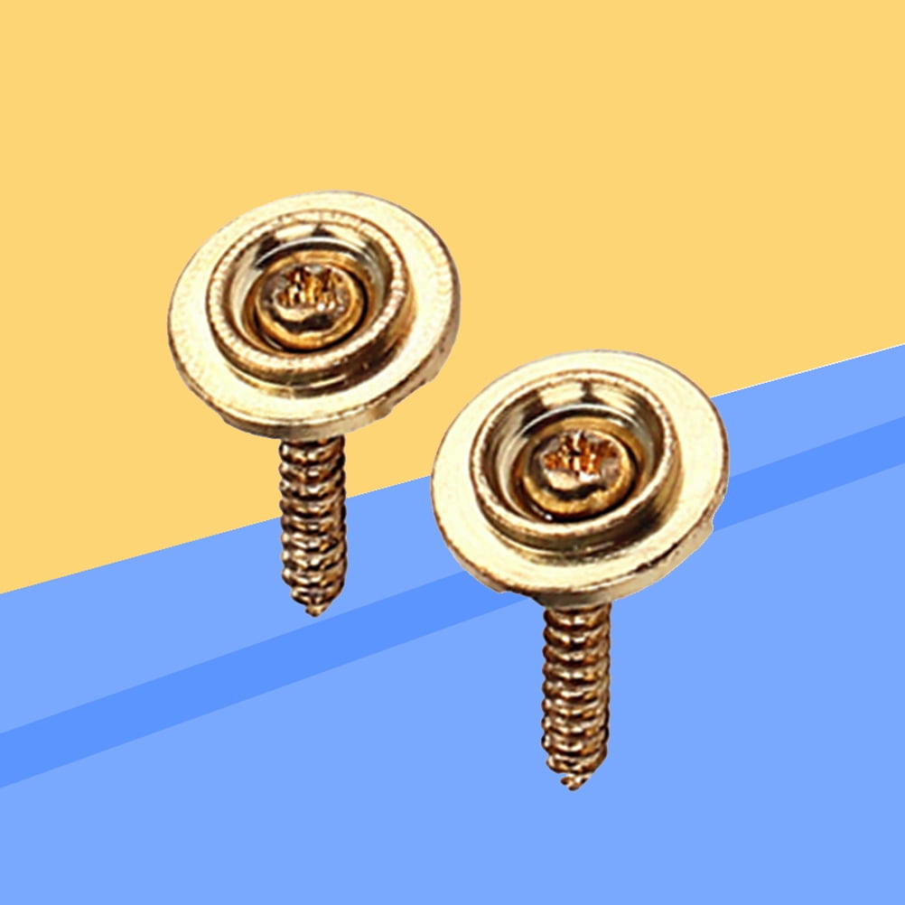 FRCOLOR 2 PCS Guitar Copper Roller String Trees String Retainer String ...