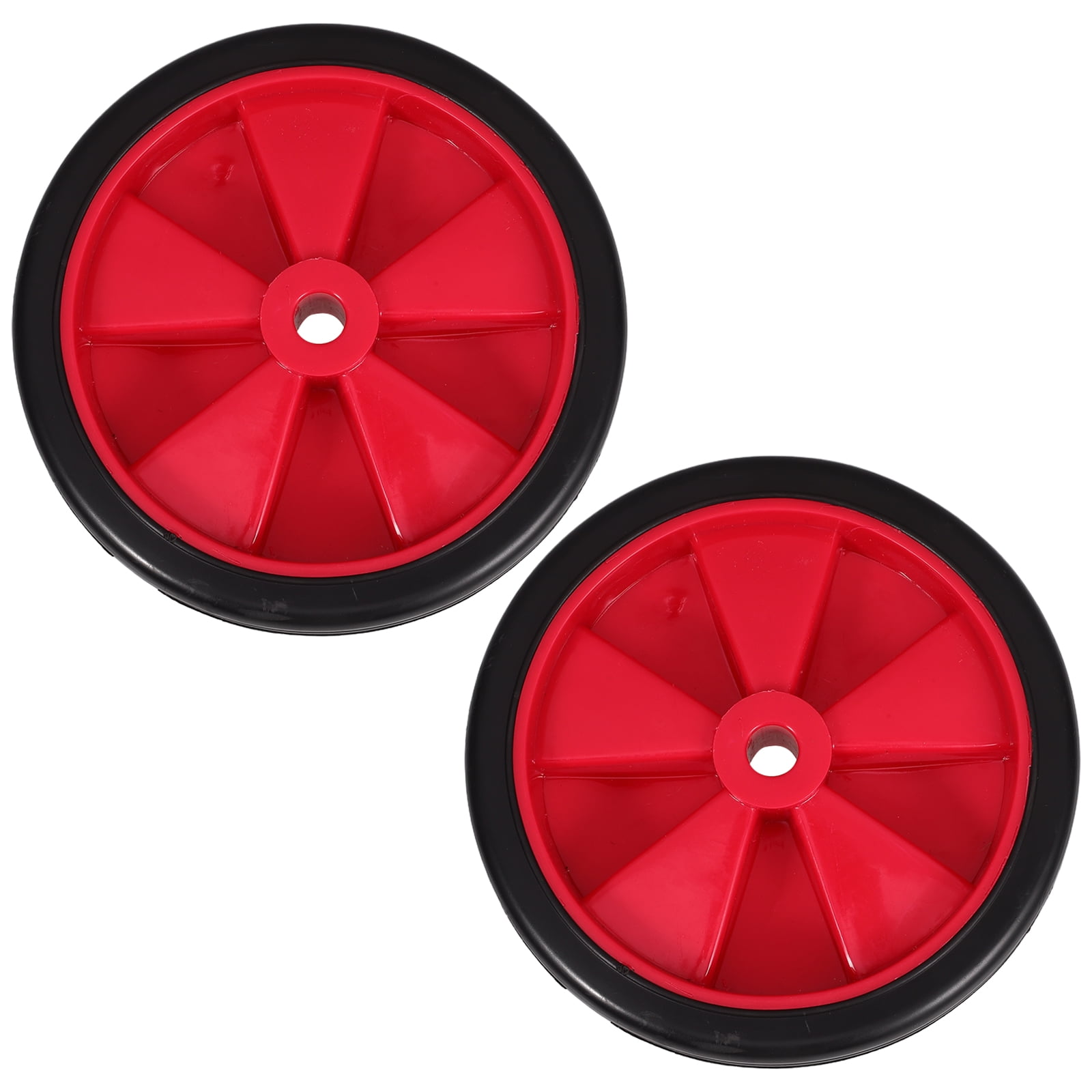 FRCOLOR Air Compressor Wheels with Rubber and Plastic Material for Easy ...