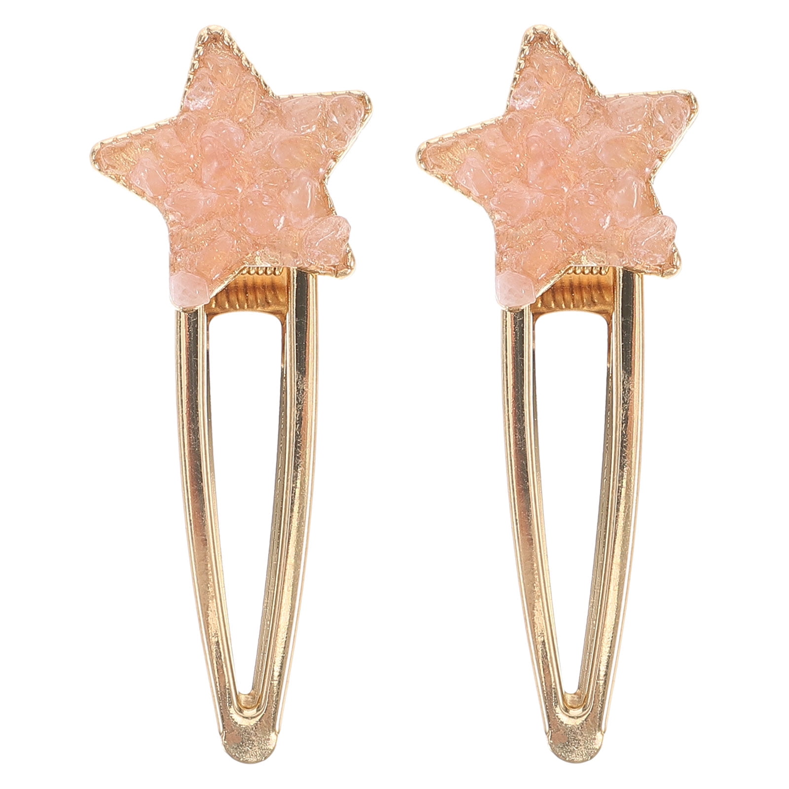 FRCOLOR 2 PCS Snap Hair Clips for Women and Children Giant Model Large ...