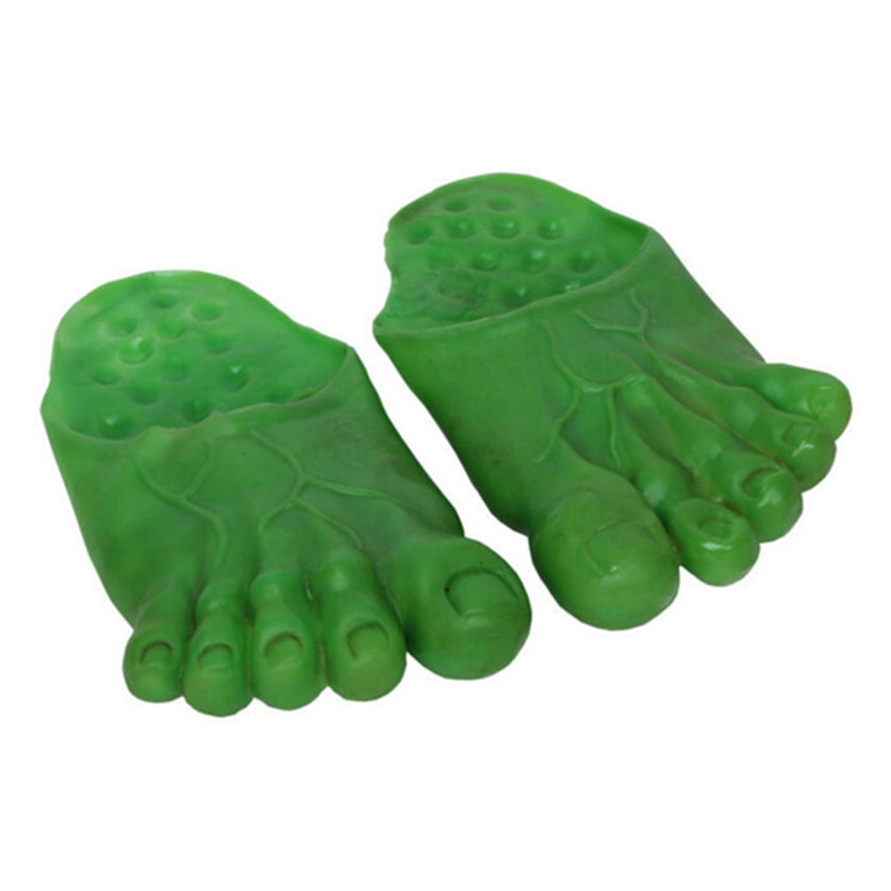 FRCOLOR 2 Pairs Halloween Shape Slippers Cosplay Slippers Costume ...