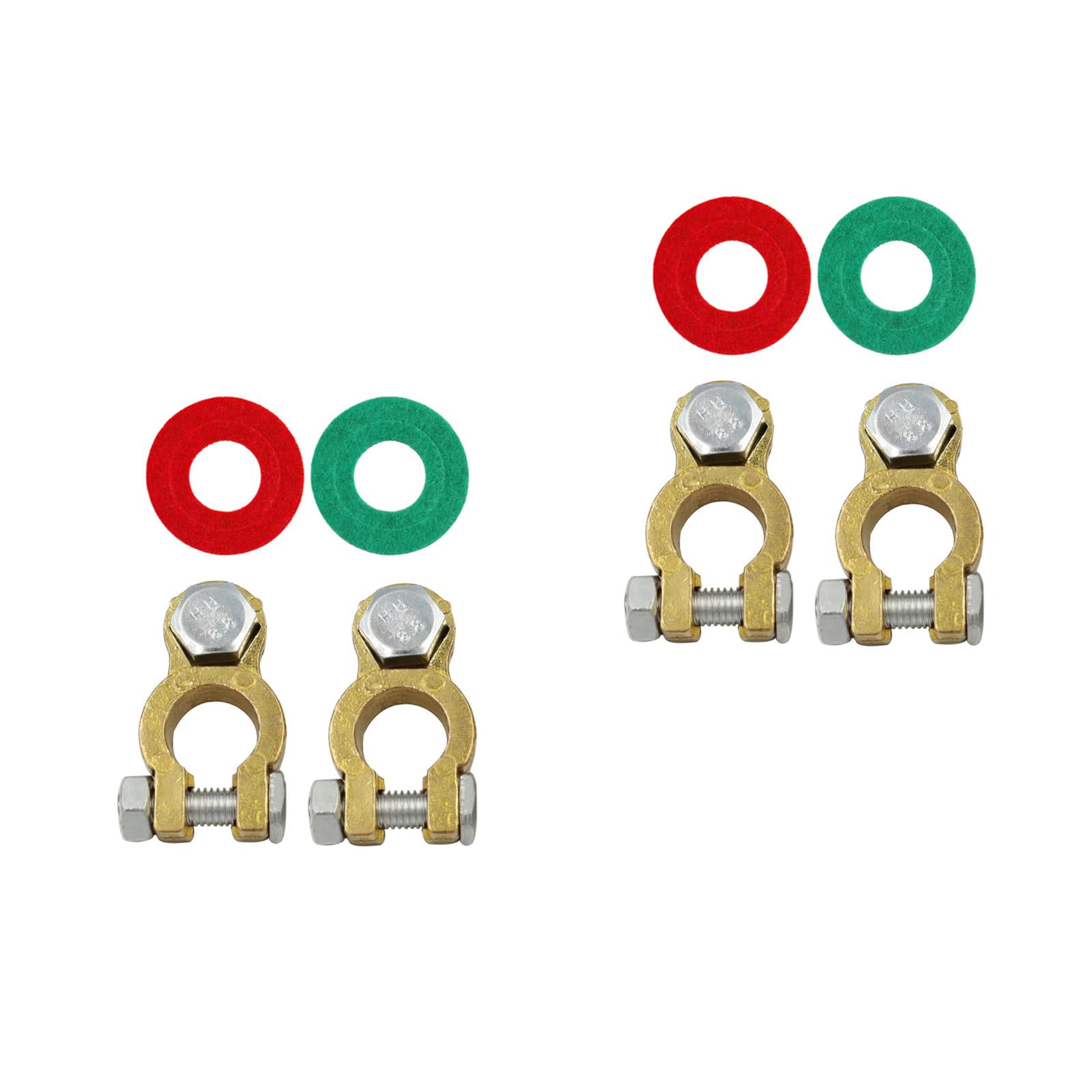 FRCOLOR 2 Pairs Quick Release Battery Terminal Connectors Battery ...