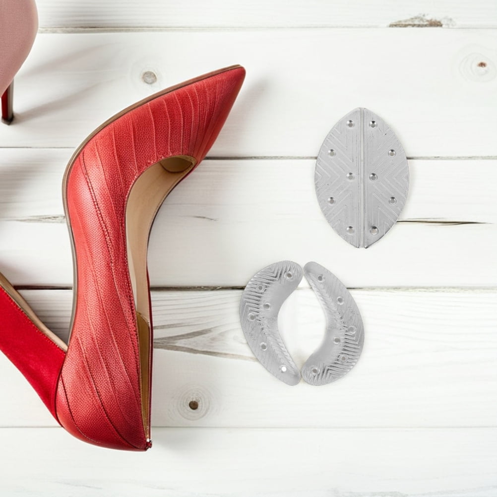 FRCOLOR 2 Pairs Shoes Heel Taps Tips Repair Pad Sole Heel Taps Heel ...