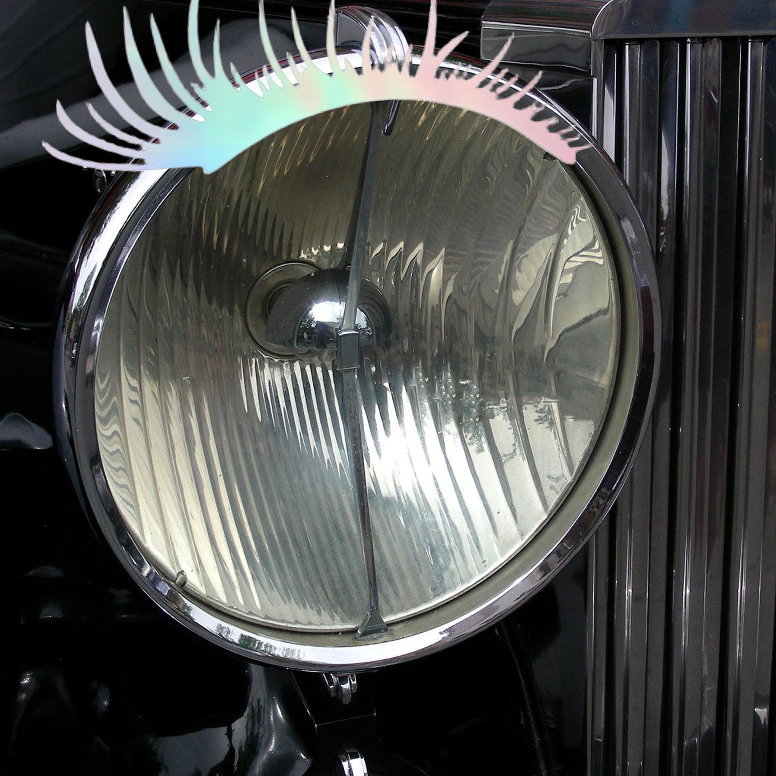 FRCOLOR 2 Pairs Waterproof Vinyl Eyelashes Car Headlights Cute Fake ...