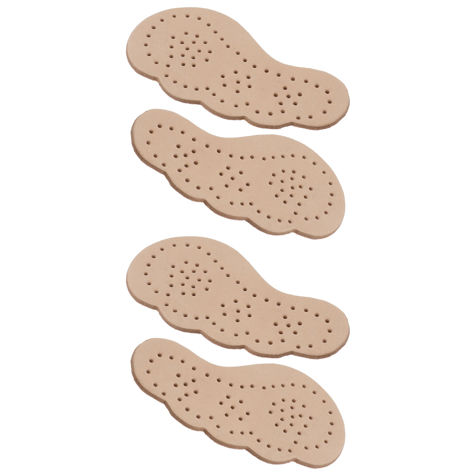 FRCOLOR 2 Pairs of Antiskid Front Sole Pads Half Sole Mats Absorb Sweat ...