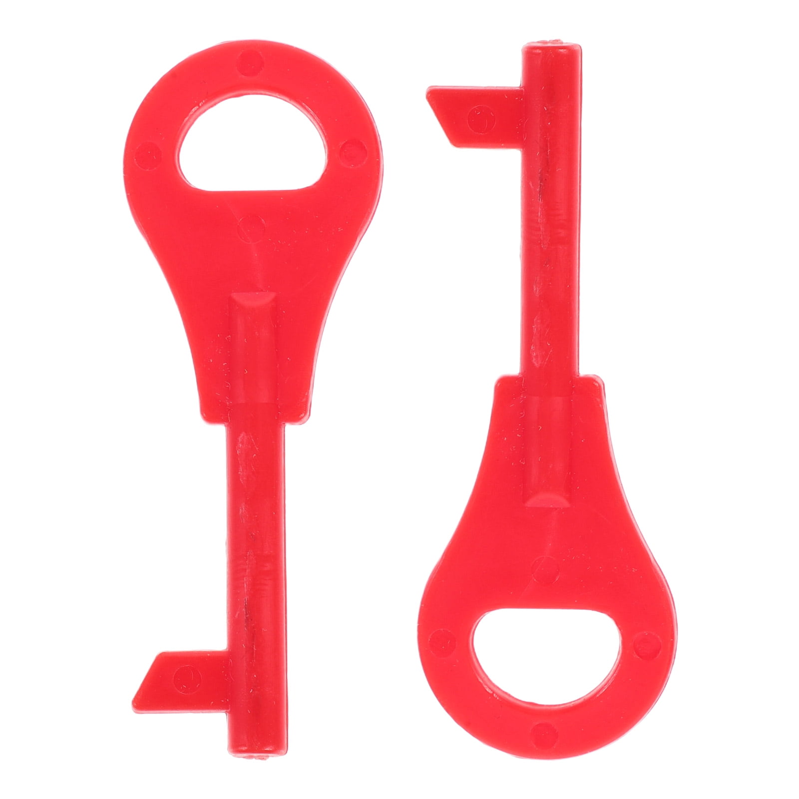 FRCOLOR 2 Pcs Alarm Button Reset Key Sturdy Emergency Stop Push Buttons Key Reset Key Quick ...