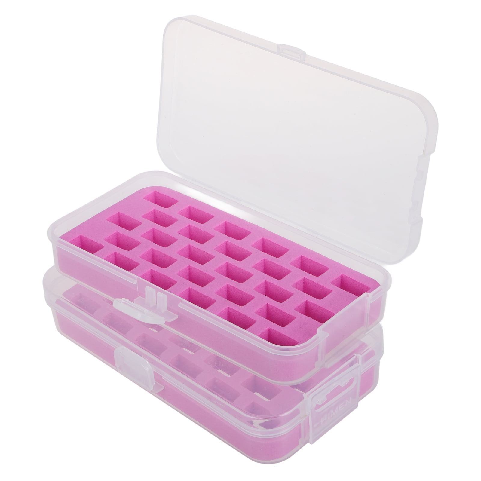 FRCOLOR 2pcs Sewing Machines 28 Grids Bobbin Holder Plastic Thread ...