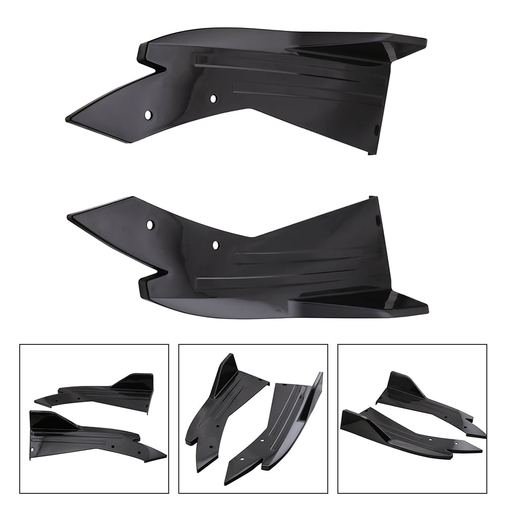 FRCOLOR 2 Pcs Car Corner Rear Bumper Spoiler Lip Protector - Walmart.com