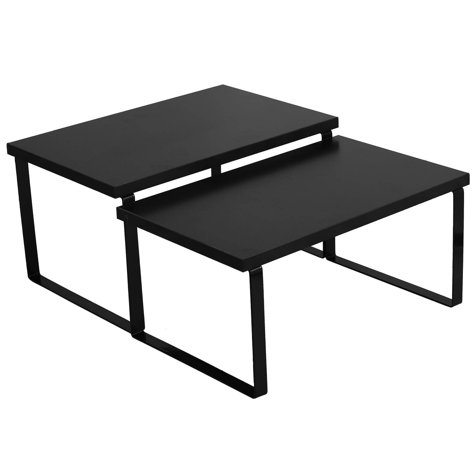 FRCOLOR 2 Pcs Countertop Shelf Organizer Plate Clamp on for Desk Risers ...