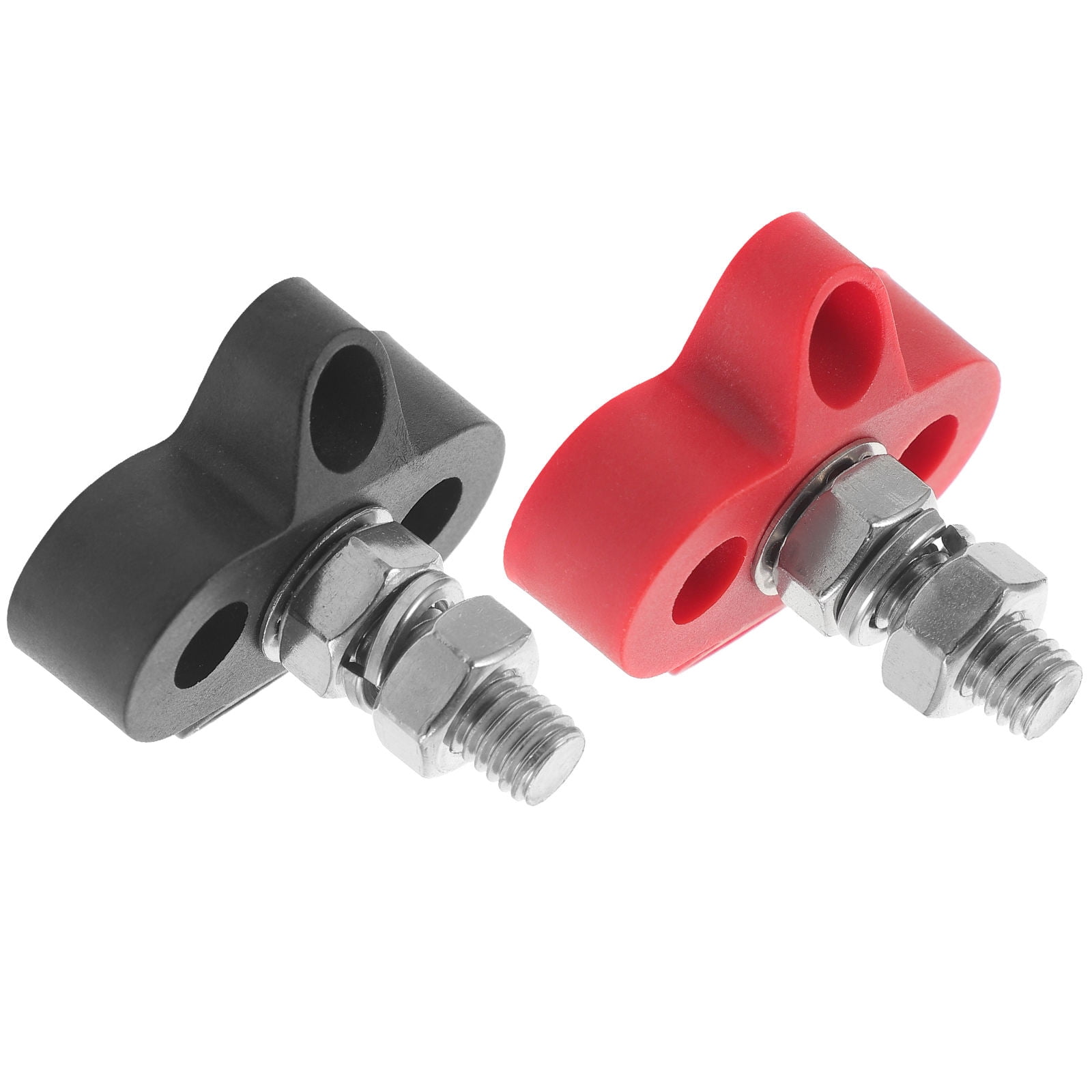 FRCOLOR 2 Pcs Distribution Terminal Block Marine Battery Accessories ...