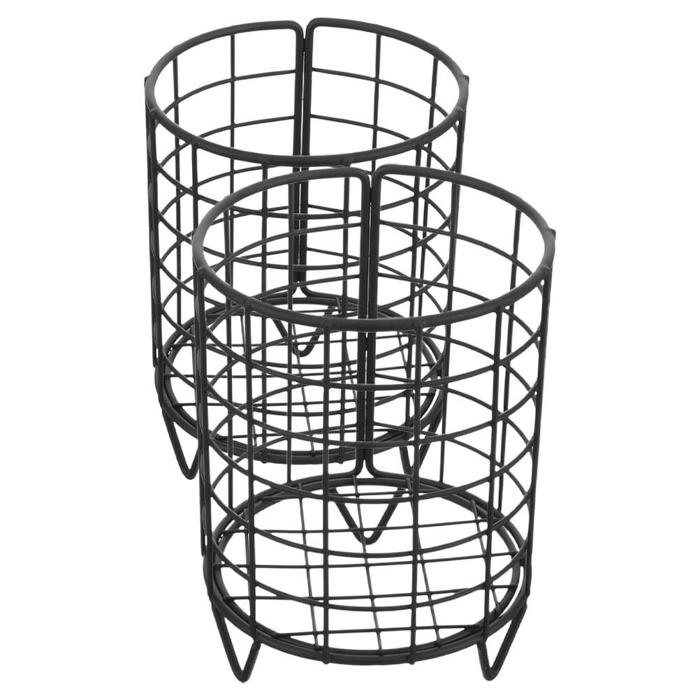 FRCOLOR 2 Pcs Hay Rack Guinea Pig Liner Supply Puppy Toys Food Black ...
