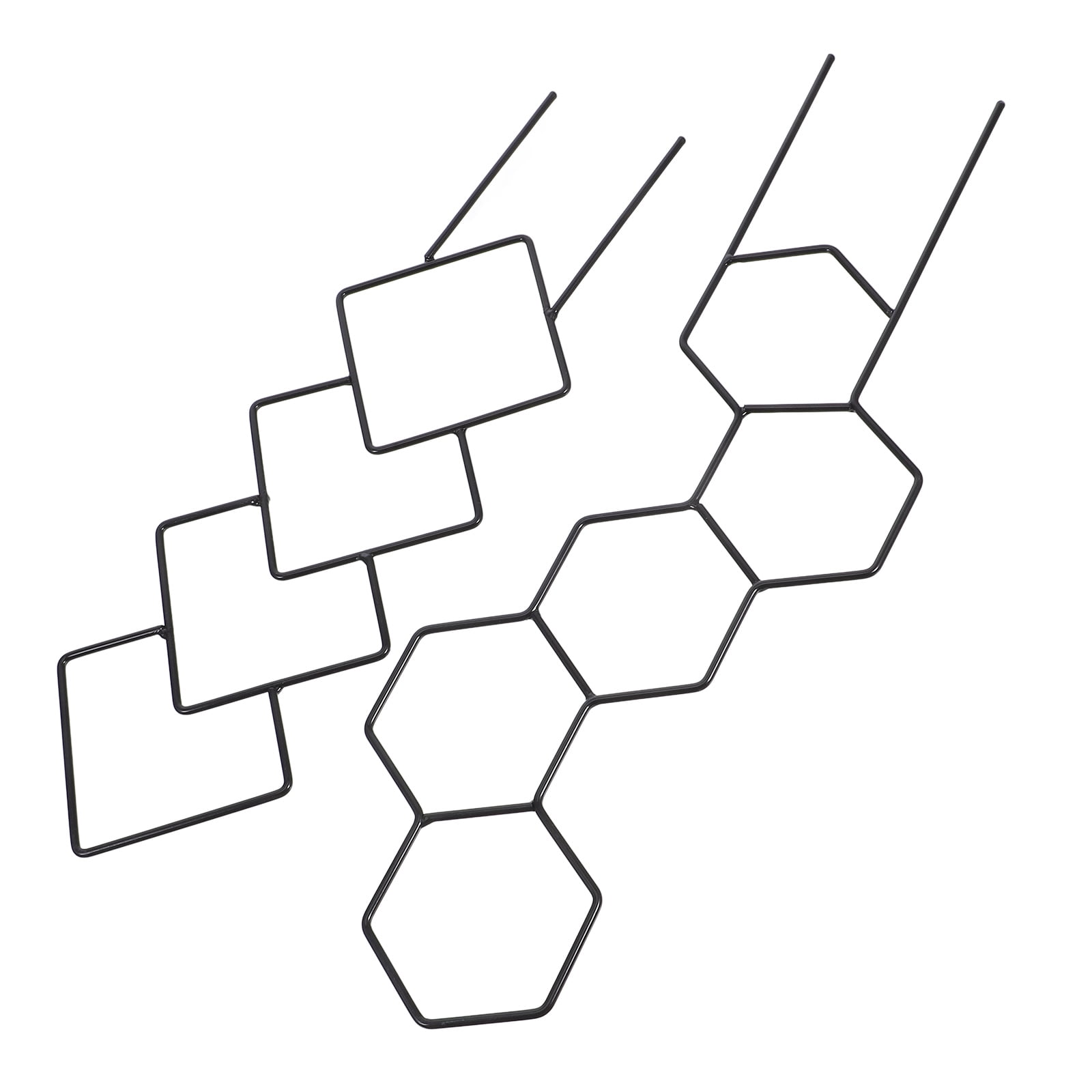 FRCOLOR 2 Pcs High and Low Pin Sockets Plant Climbing Frame - Walmart.com