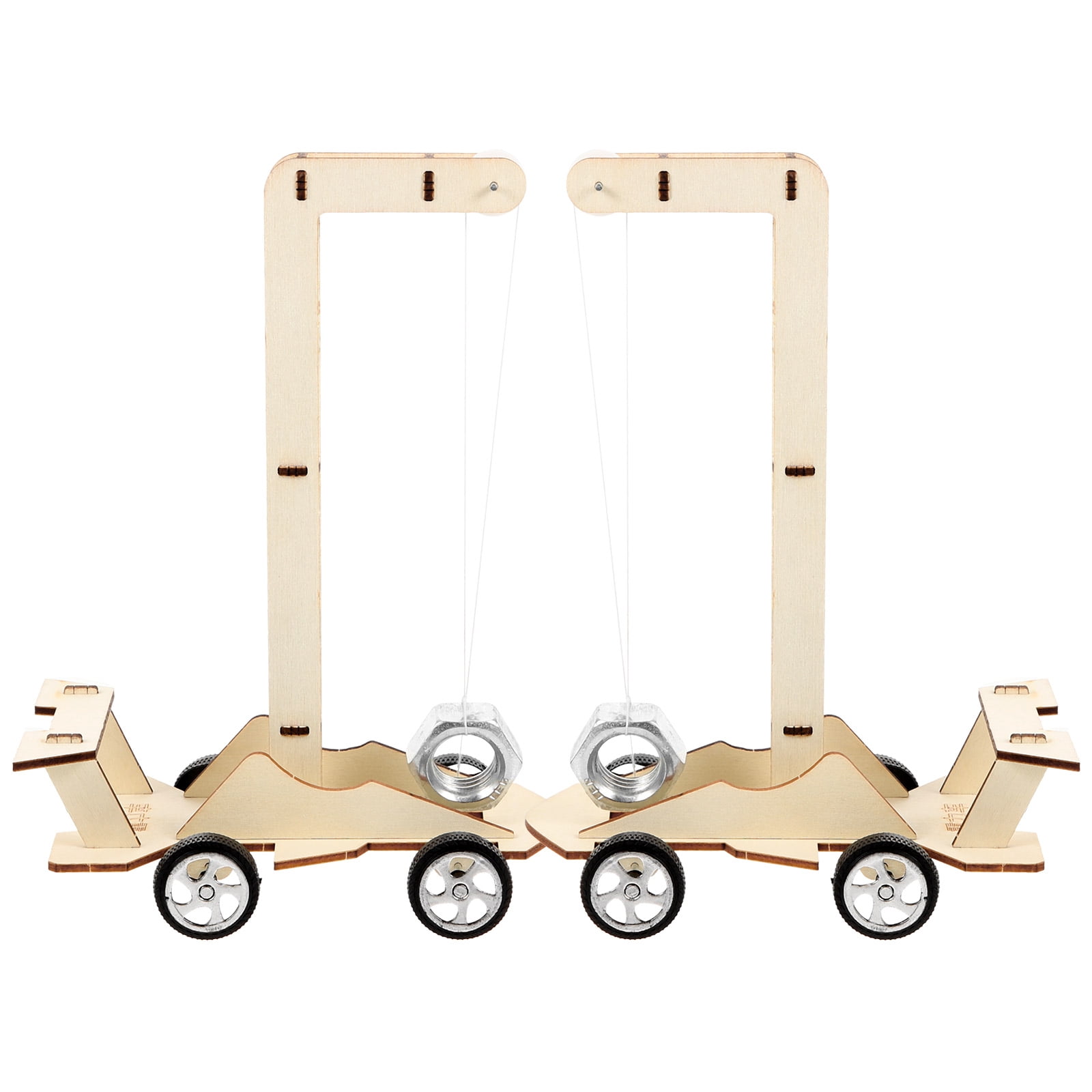 FRCOLOR 2 Pcs Kids Self-made Toy Science Learning Kit Gravitational Car ...