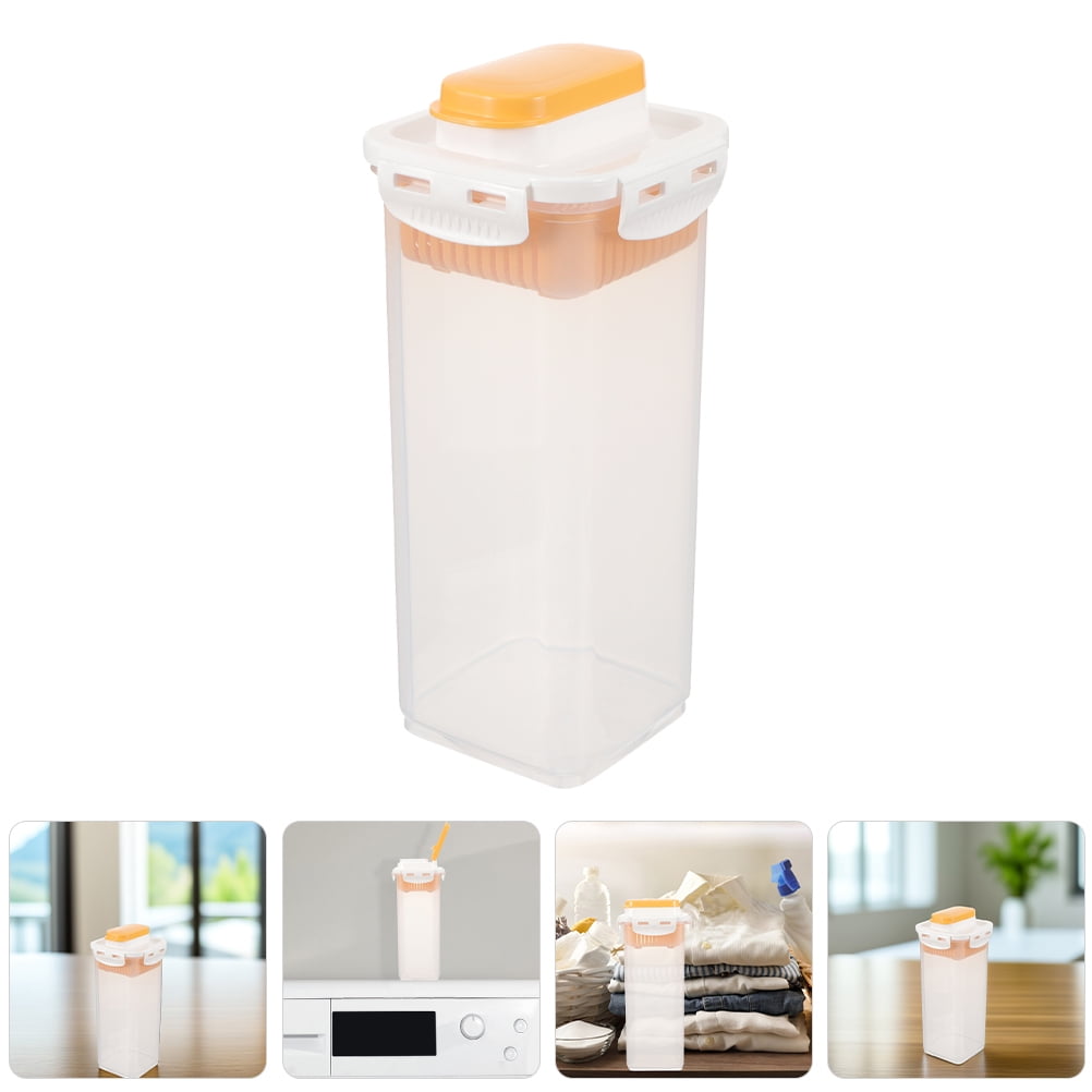 FRCOLOR 2 Pcs Laundry Room Organizer Powdered Detergent Container ...