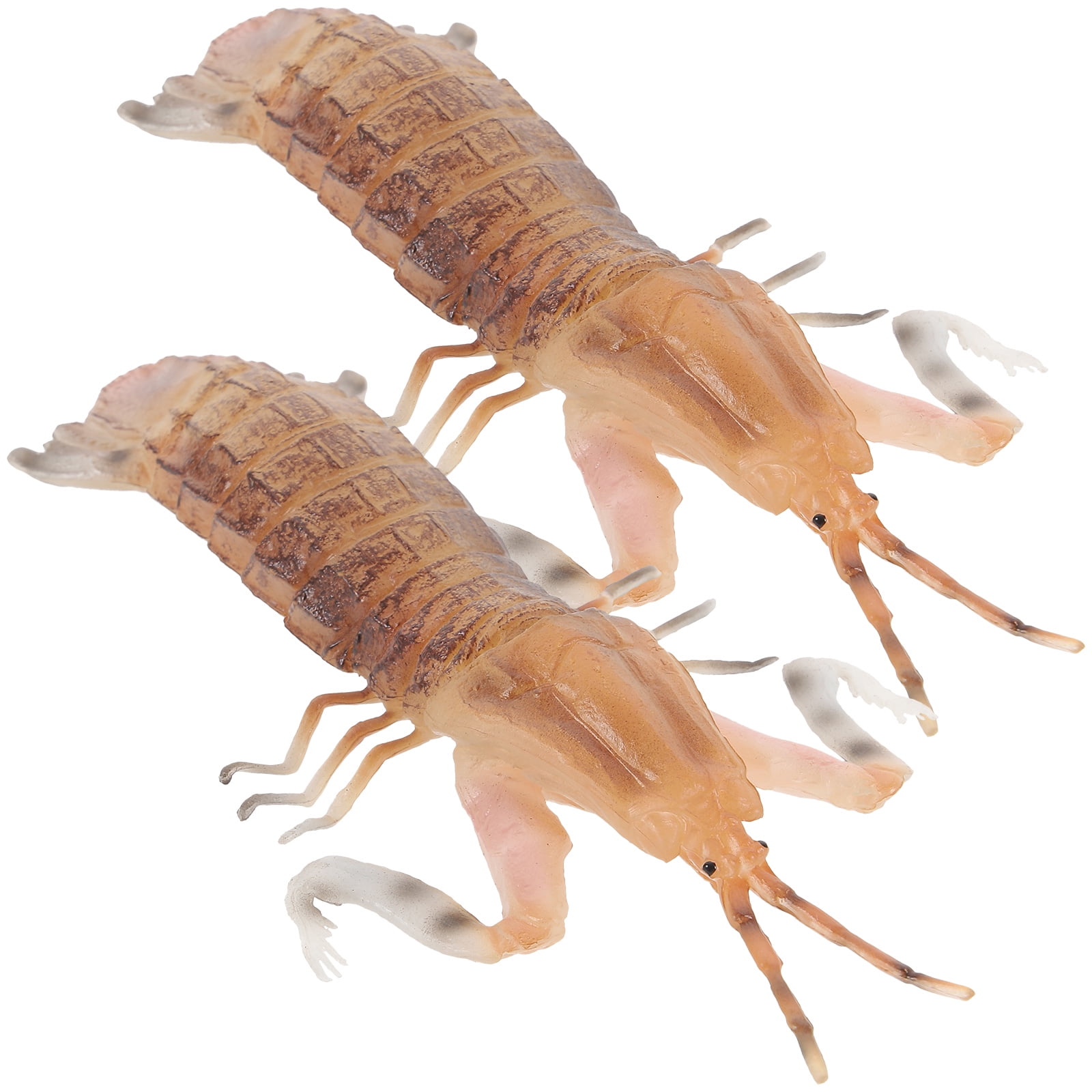 WASHWEPE Safe Material Artificial Shrimp Model for Home Decoration and ...