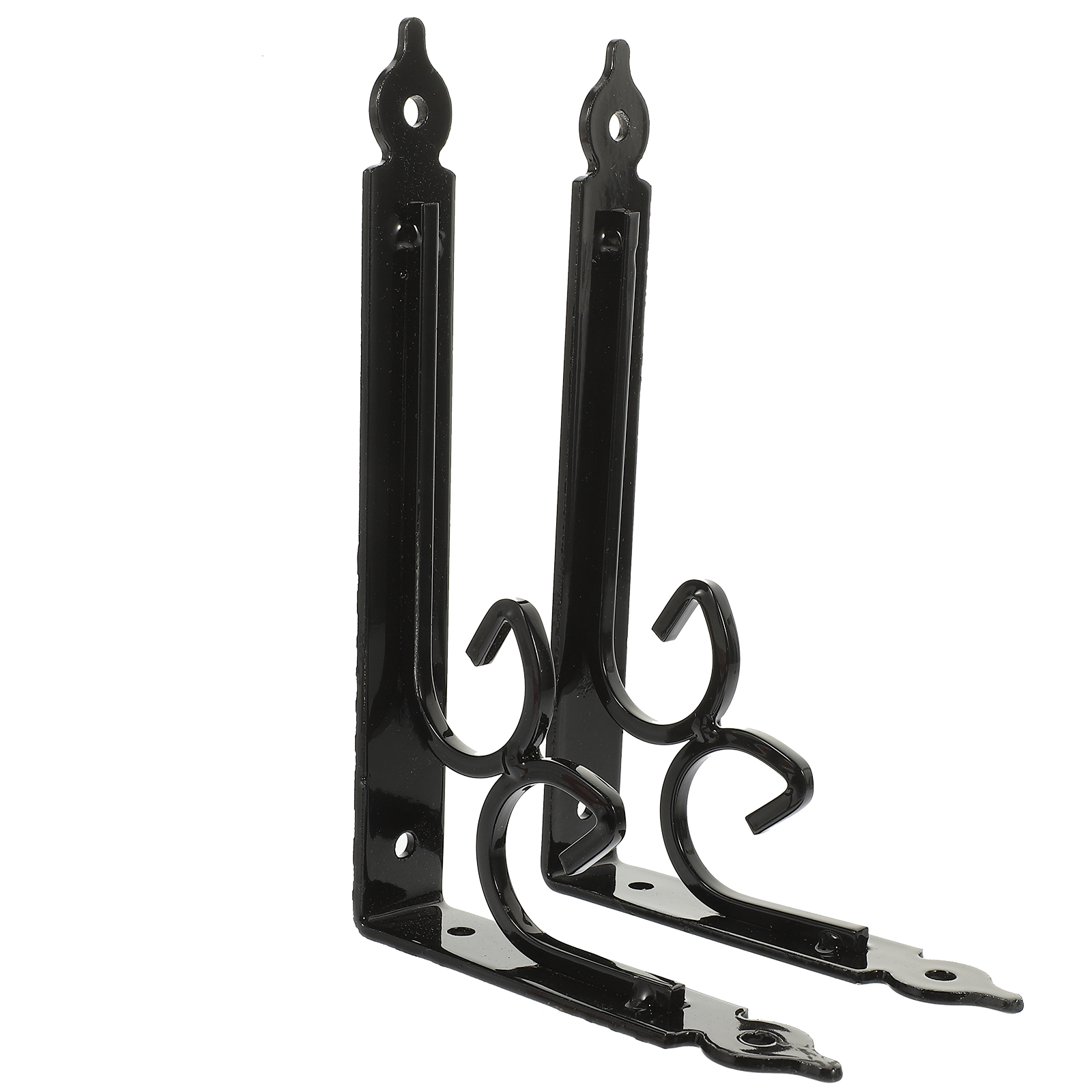 FRCOLOR 2 Pcs Locking Racking Hanging Plant Stand Wall Hook Garage ...