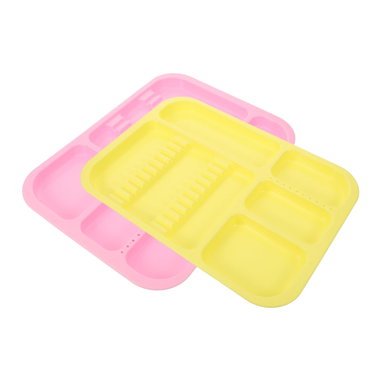 FRCOLOR 2 Pcs Platters Serving Color Pallet 33.50X24.00X2.00CM ...